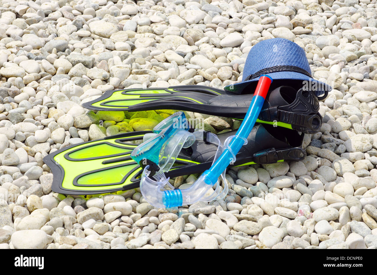 Snorkel blue color hi-res stock photography and images - Alamy