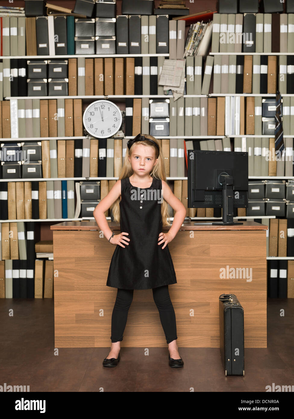 Female boss in charge hi-res stock photography and images - Alamy