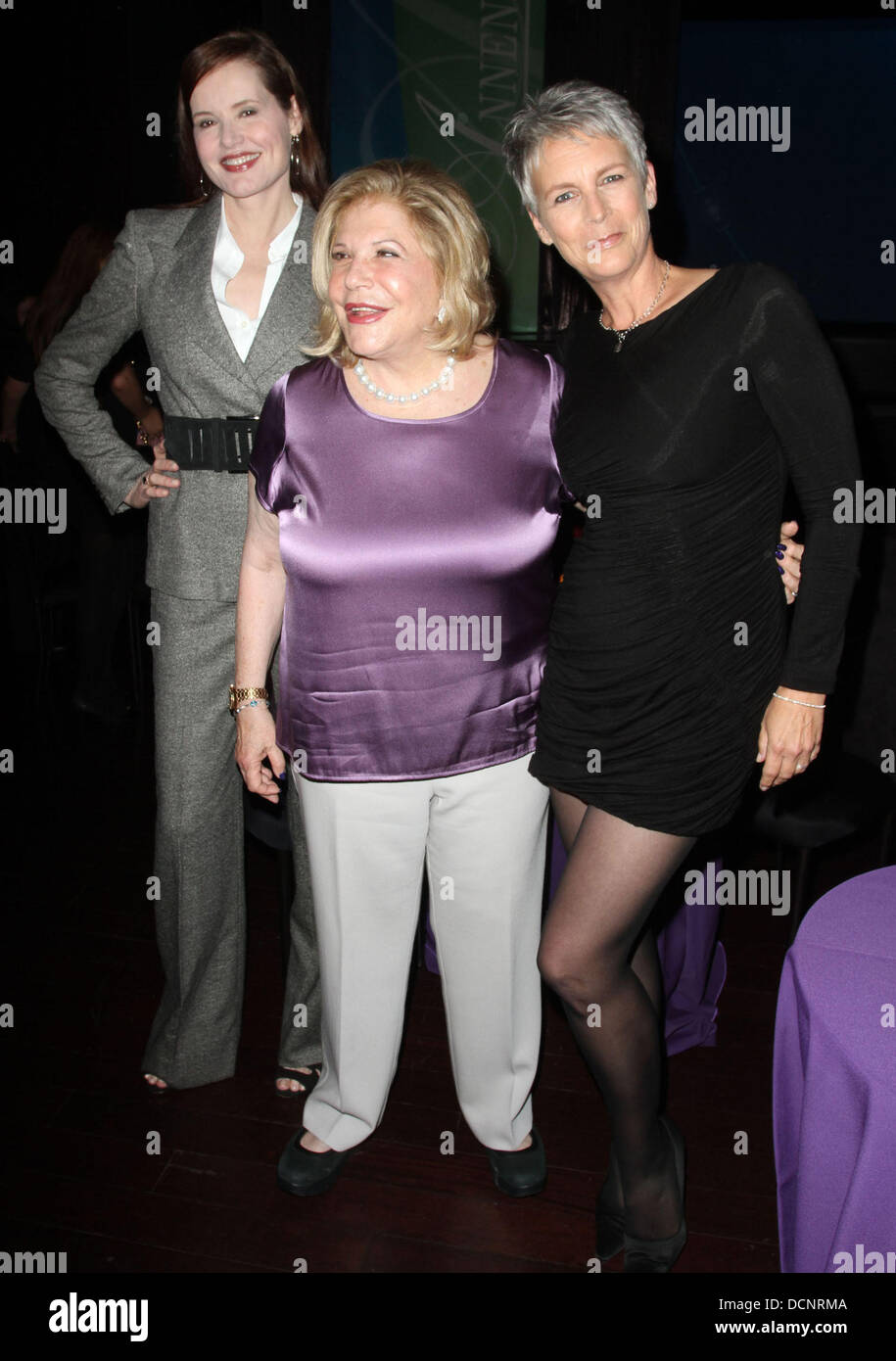 Geena Davis, Wallis Annenberg and Jamie Lee Curtis 3rd Annual PEER TO ...