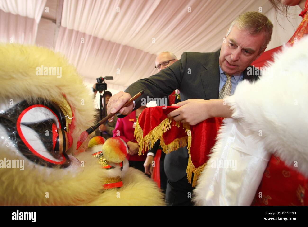 Prince Andrew, Duke of York attends the opening ceremony of the ...