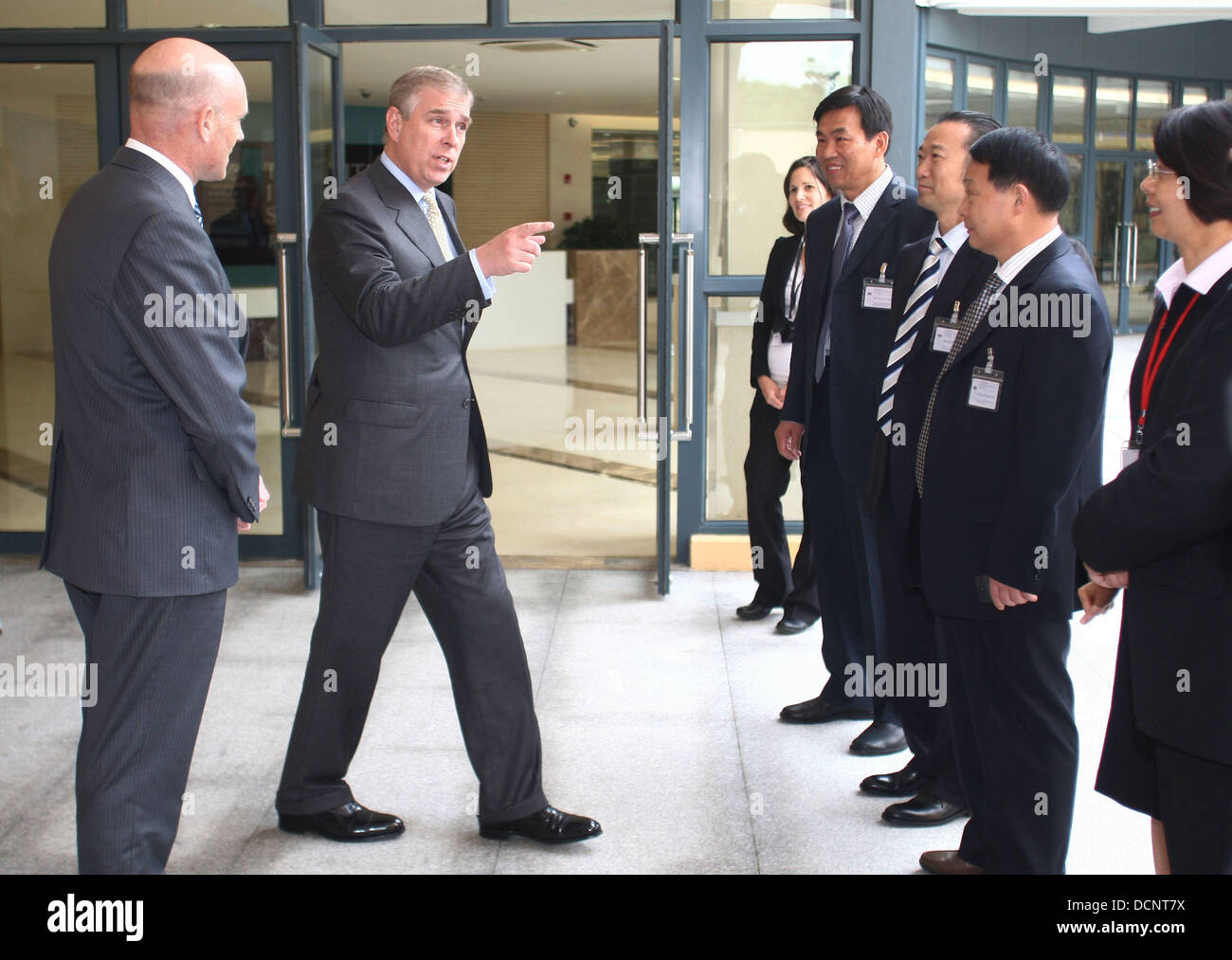 Prince Andrew, Duke of York visits the British International School ...