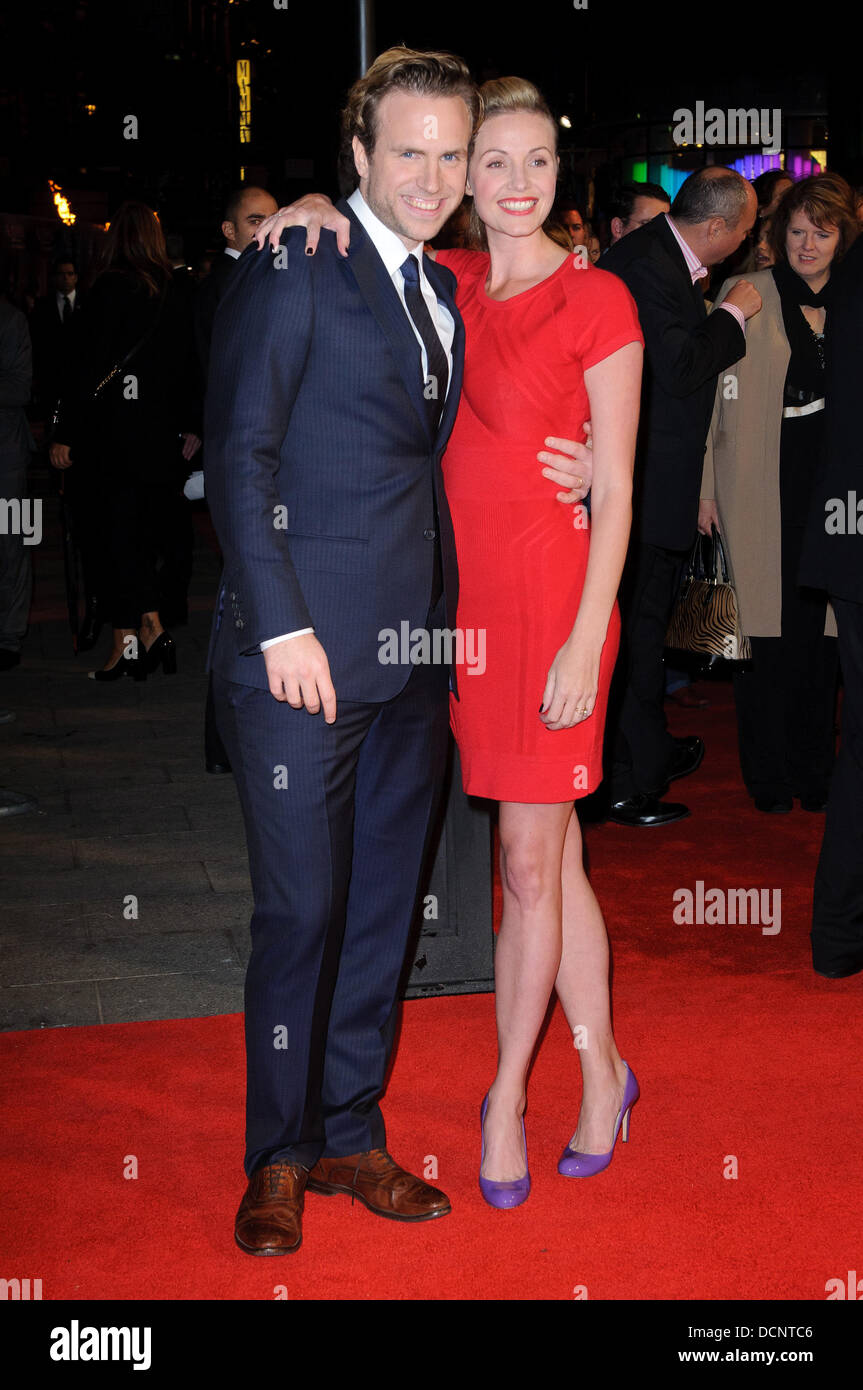 Rafe Spall and Elize du Toit Premiere of Anonymous at BFI London Film ...