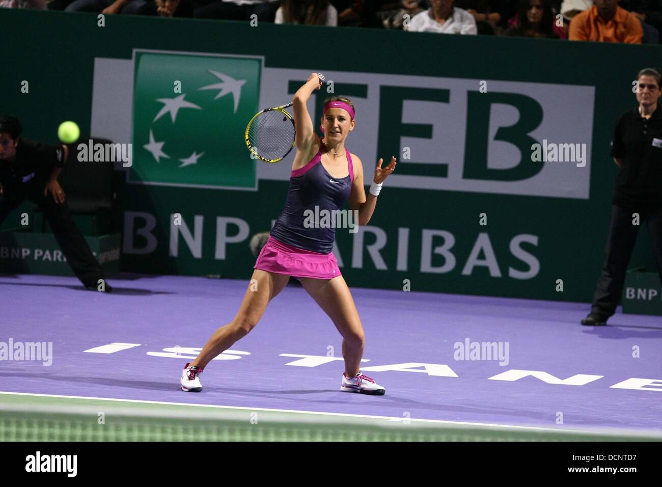 Victoria Azarenka of Belarus TEB BNP Paribas WTA Championships Day 2 ...
