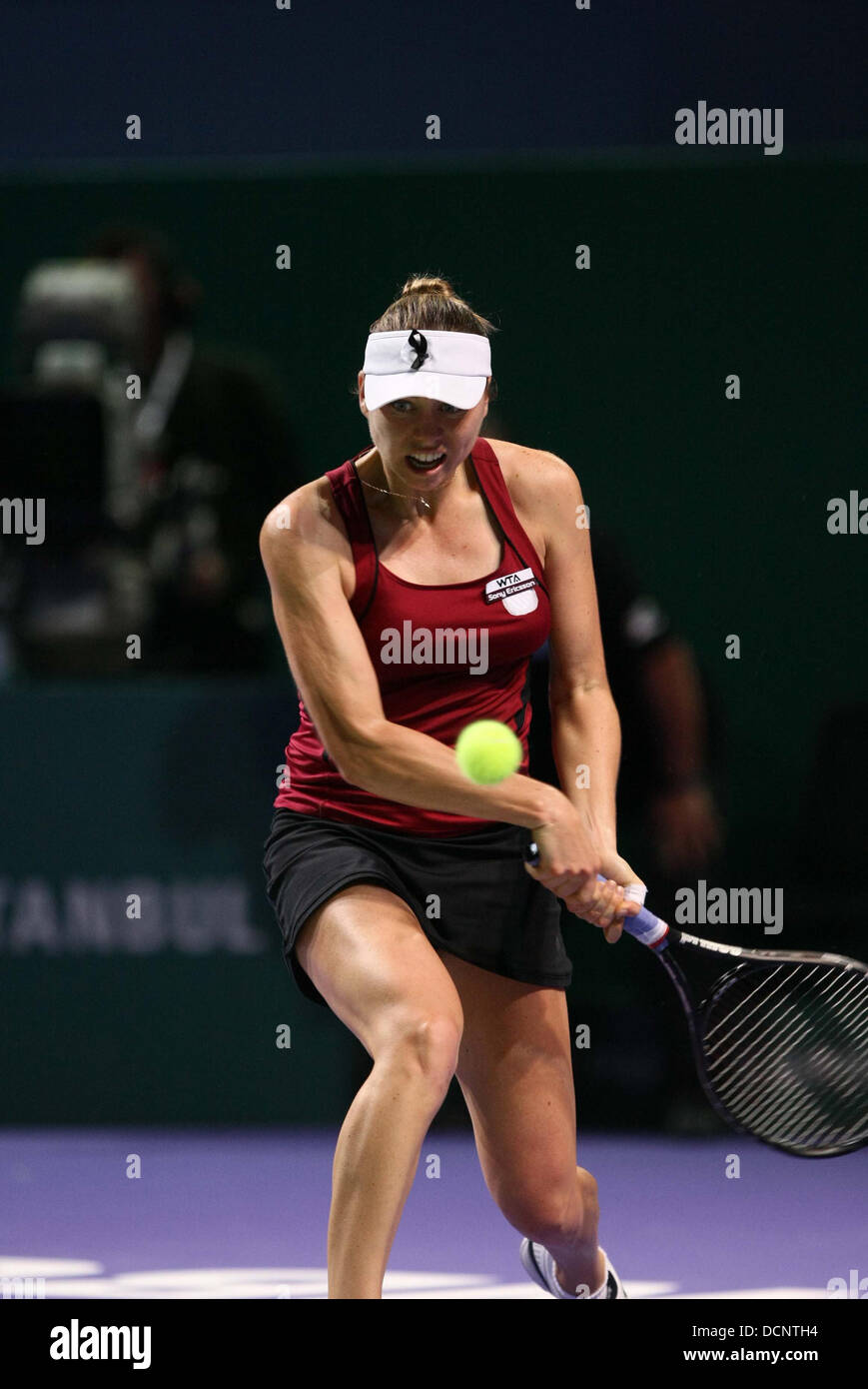 Vera Zvonareva of Russia TEB BNP Paribas WTA Championships Day 2 ...