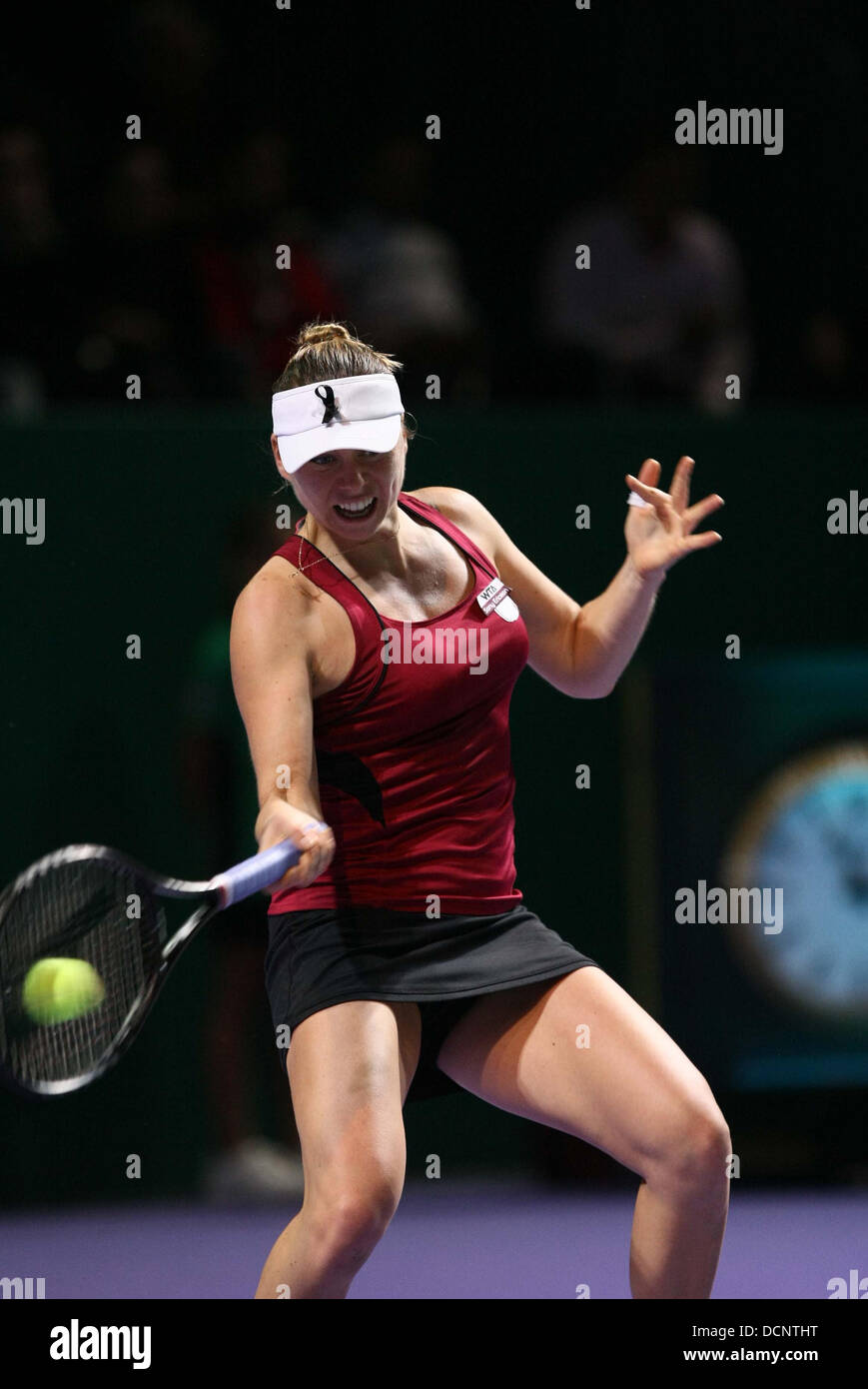 Vera Zvonareva of Russia TEB BNP Paribas WTA Championships Day 2 ...