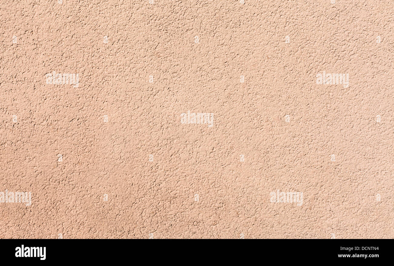 Image of beige plaster on the wall Stock Photo - Alamy