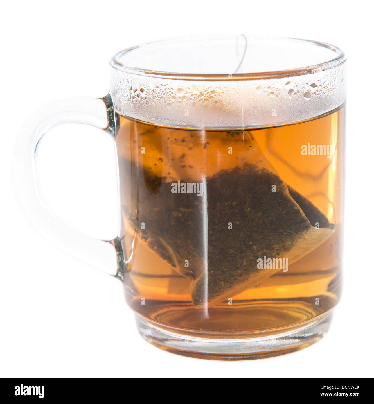 Closeup fresh green tea Cut Out Stock Images & Pictures - Alamy