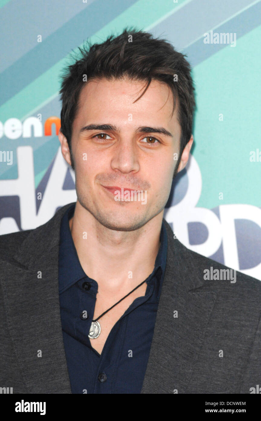 Kris Allen TeenNick HALO Awards - Red Carpet at the Hollywood Palladium ...