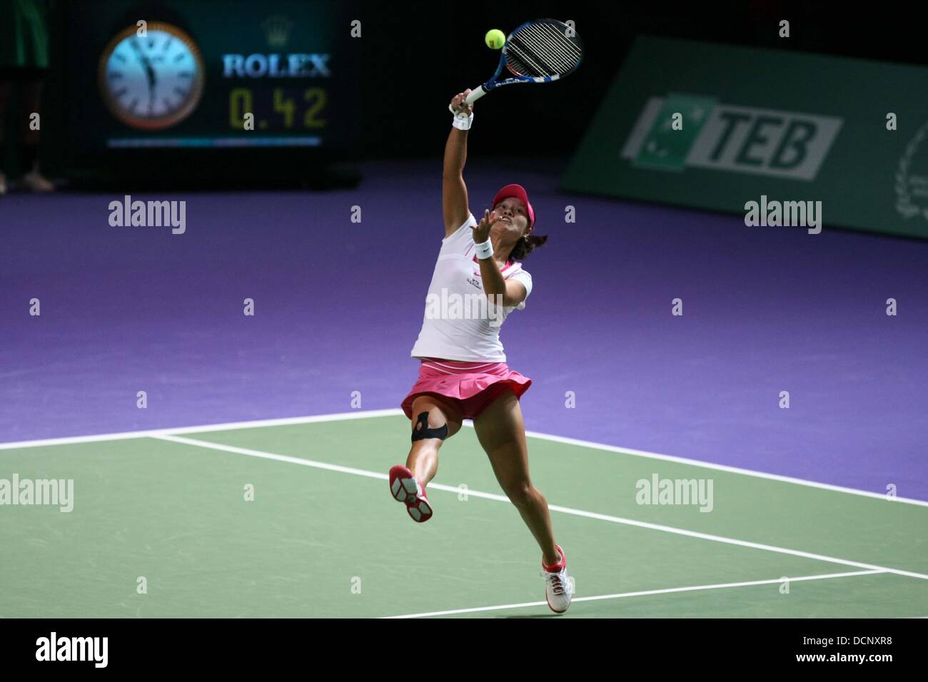Na Li of China TEB BNP Paribas WTA Championships Day 3 - Na Li vs ...