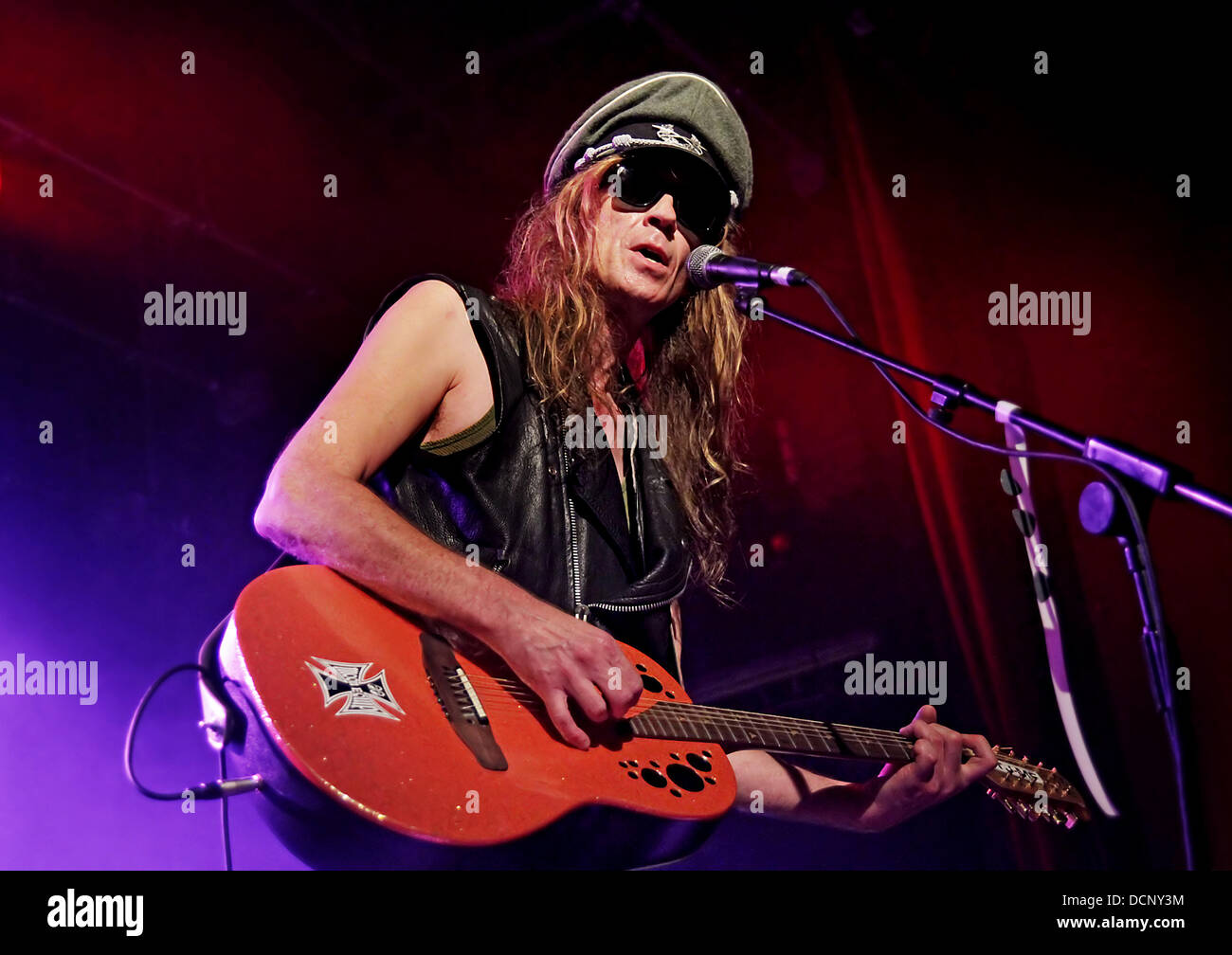Julian Cope performing at Liverpool Stanley Theatre Liverpool, England ...