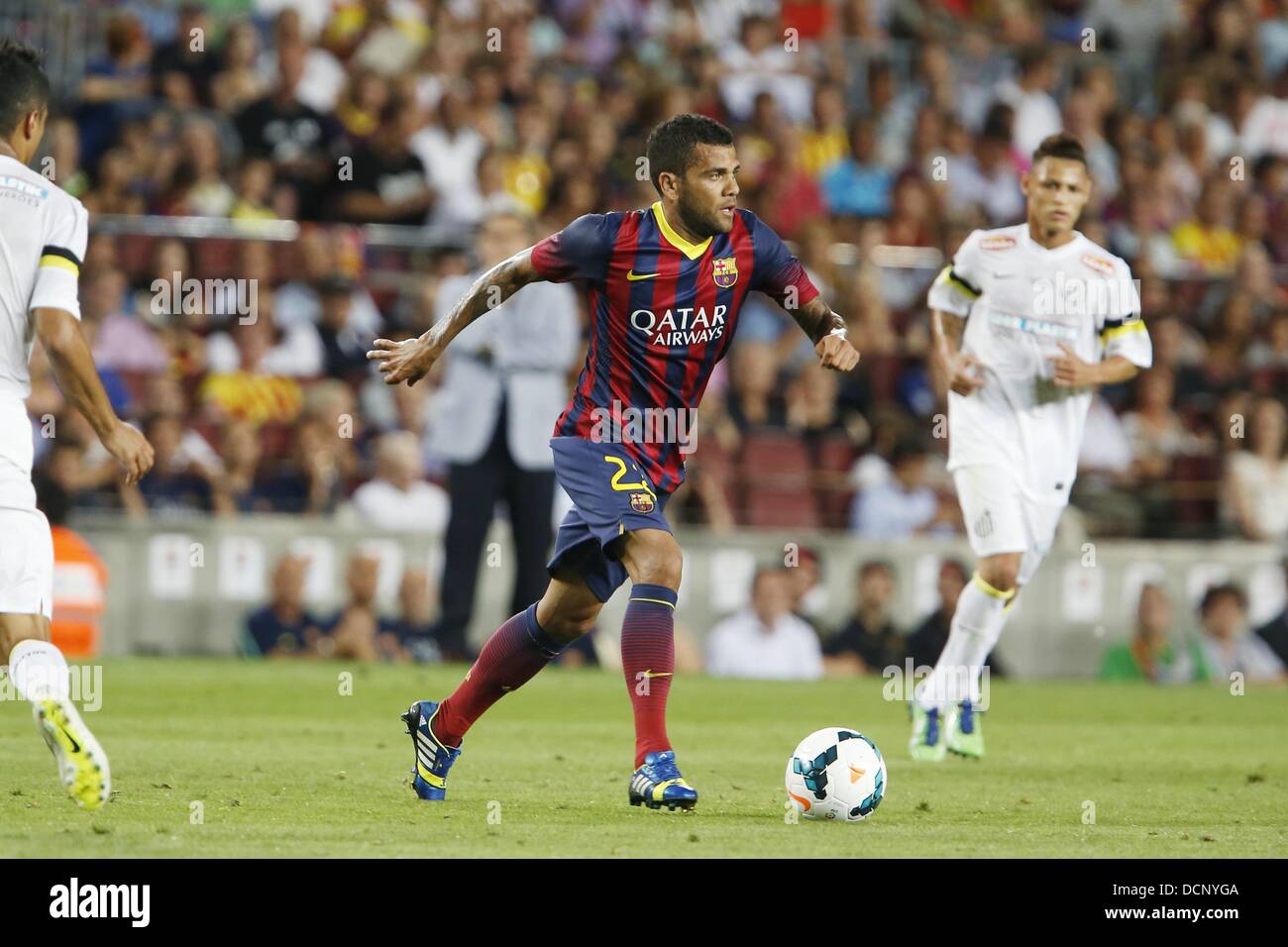 Daniel Alves (Barcelona), AUGUST 2, 2013 - Football / Soccer : Joan ...