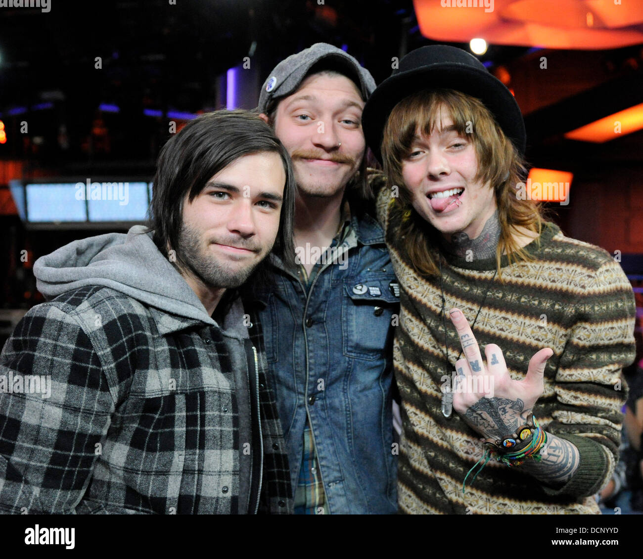 Hayden Kaiser, Taylor MacFee, and Christofer Drew 'Never Shout Never ...