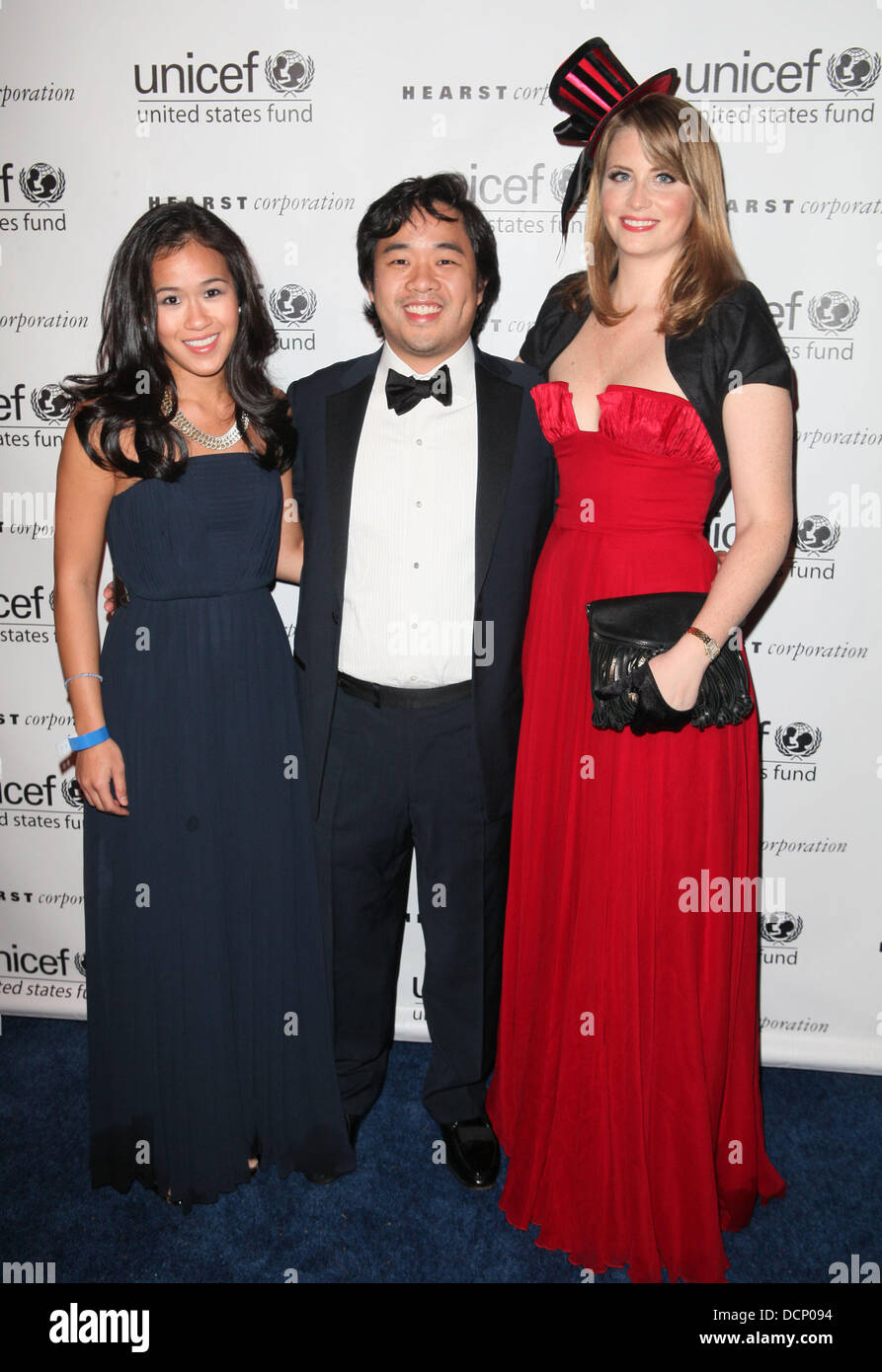 Andrew Chin and Emily Griset 2nd Annual UNICEF Masquerade Ball New York ...