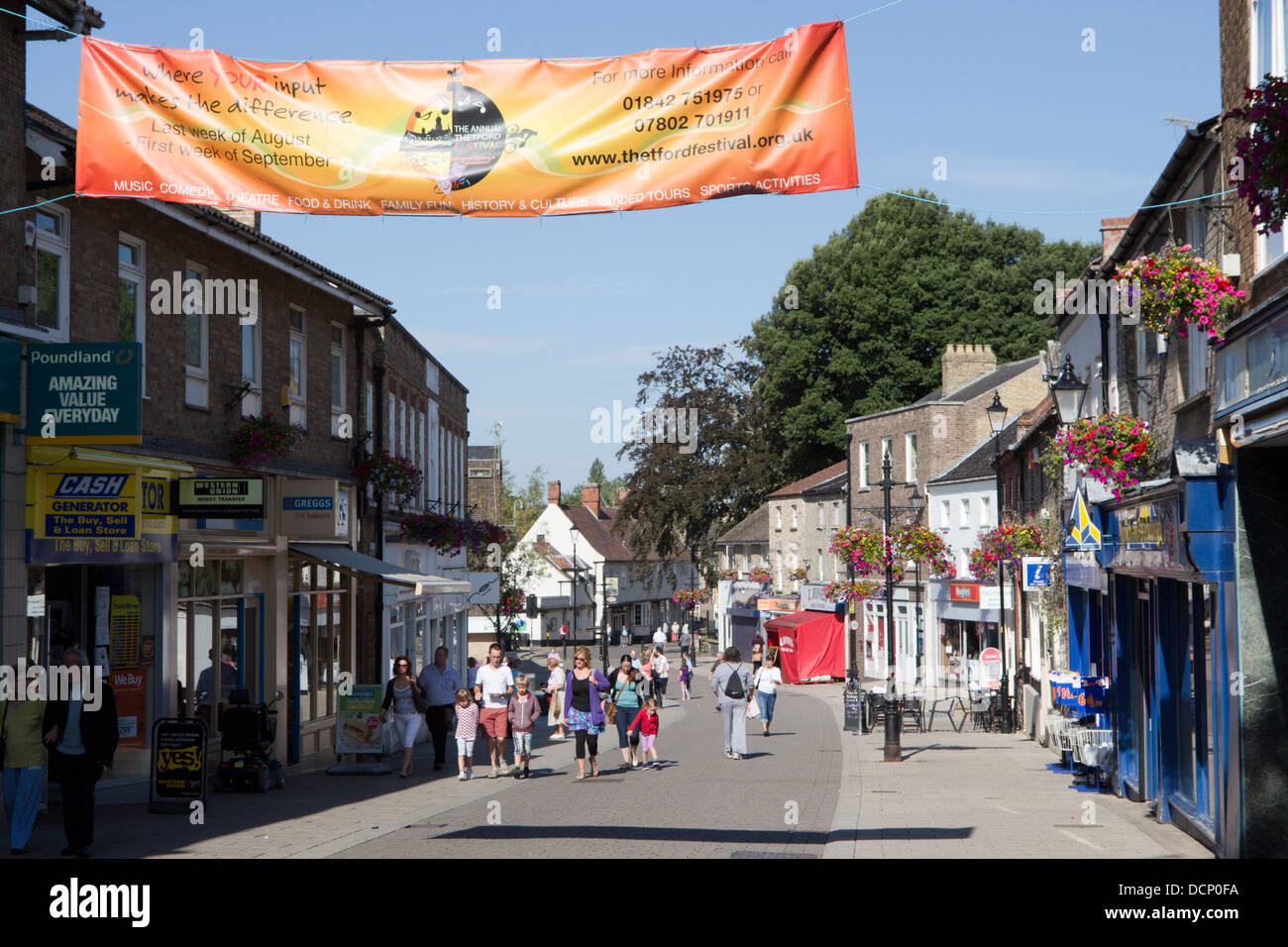 Thetford high street hi-res stock photography and images - Alamy