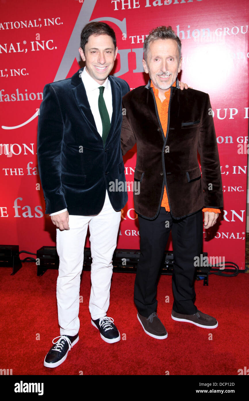 Jonathan Adler and Simon Doonan attends Fashion Group International's ...