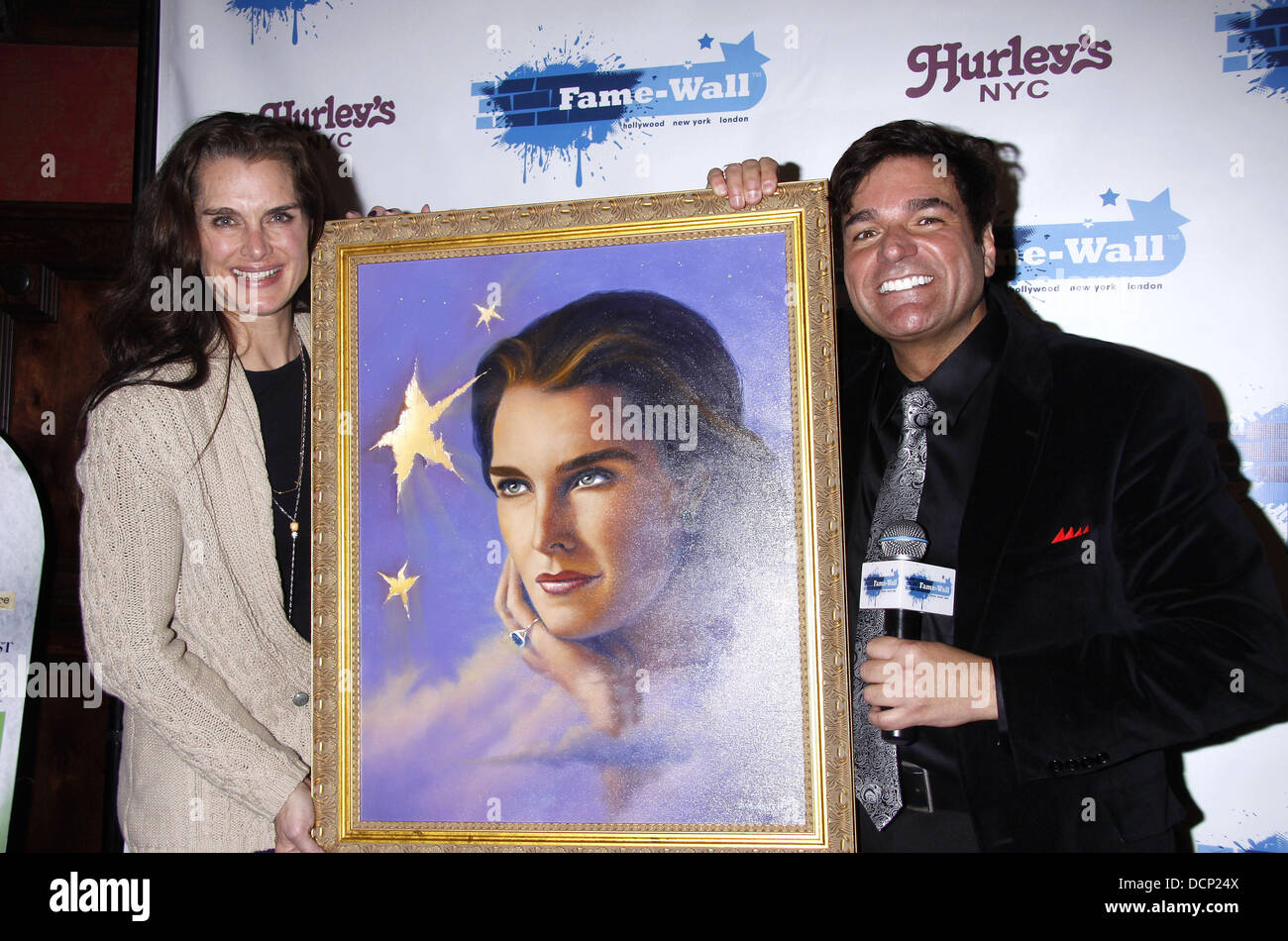 Brooke Shields and Dale Badway 'The Addams Family' Halloween cast and ...