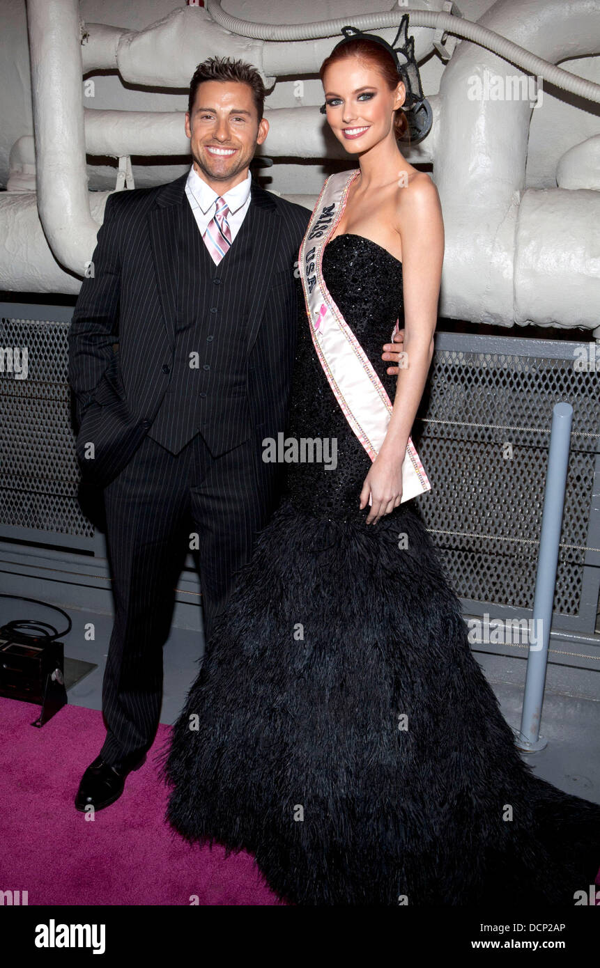 Timothy Mandela and Miss USA Alyssa Campanella Pink Soiree: A ...