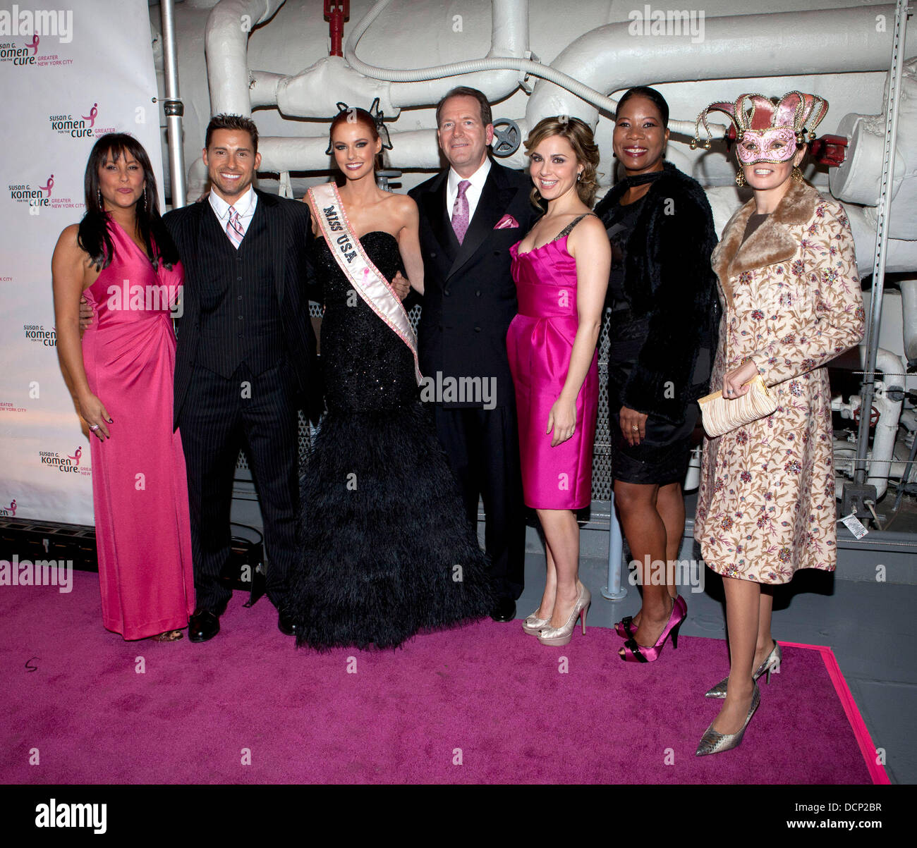 Theresa Lana, Timothy Mandela, Miss USA Alyssa Campanella, John McNeil ...