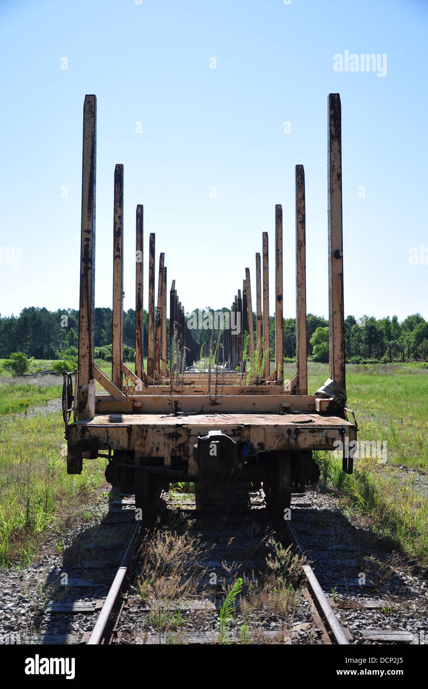 Lumber rail car hi-res stock photography and images - Alamy
