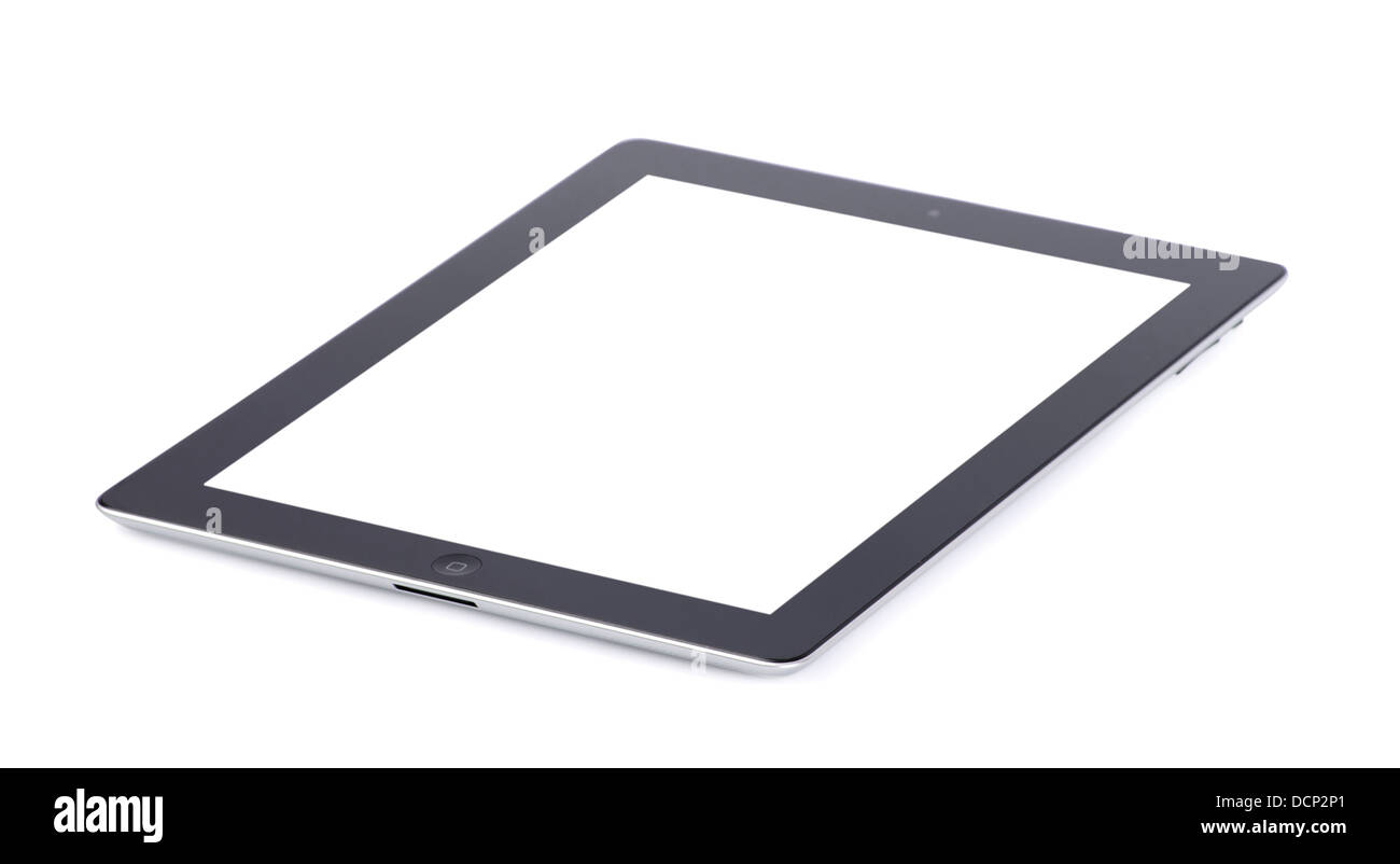 Laptop computer blank black Cut Out Stock Images & Pictures - Alamy