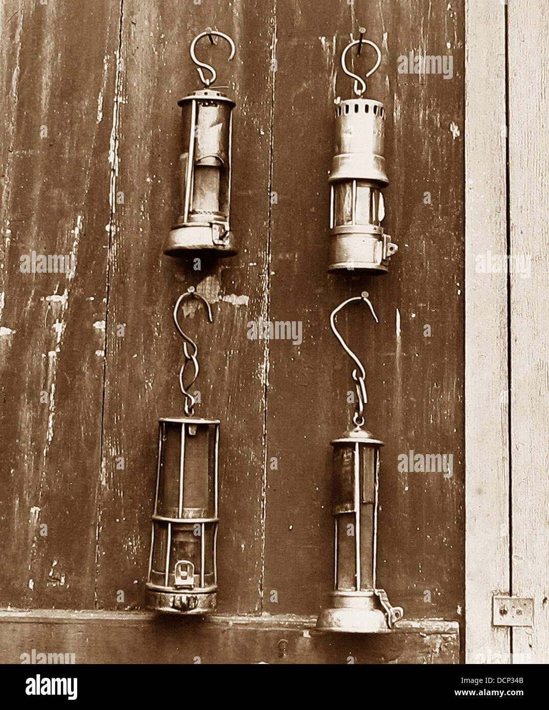 Vintage miners lamp hi-res stock photography and images - Alamy