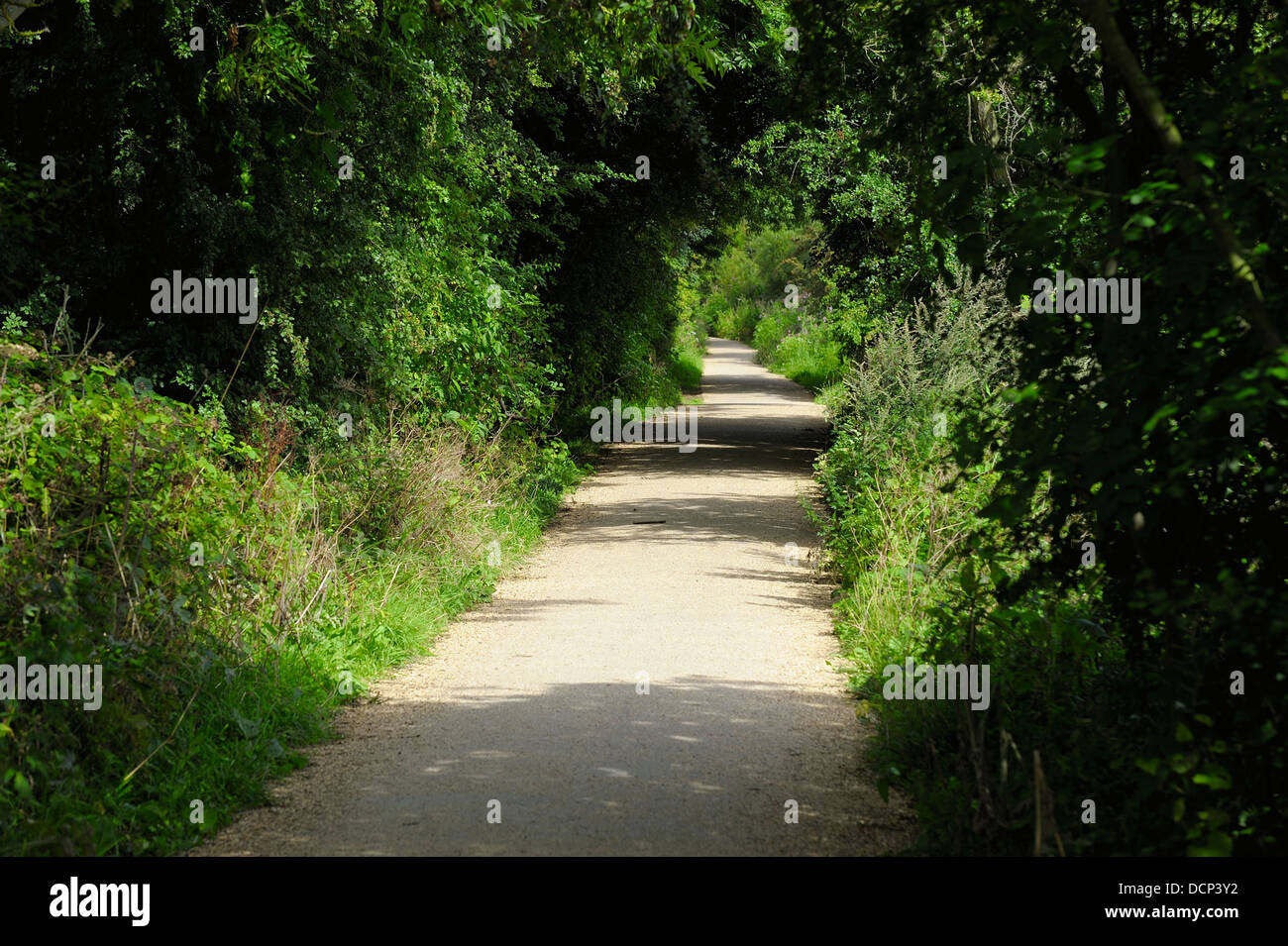 countryside public footpath England uk Stock Photo - Alamy