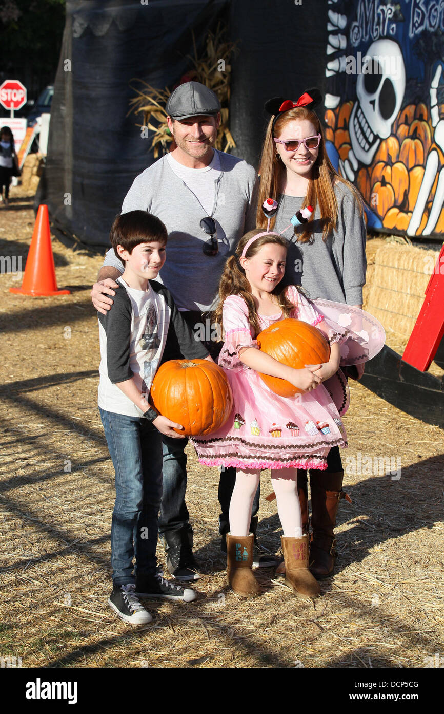 Spy Kids star Mason Cook with his father and his sisters Georgia and ...
