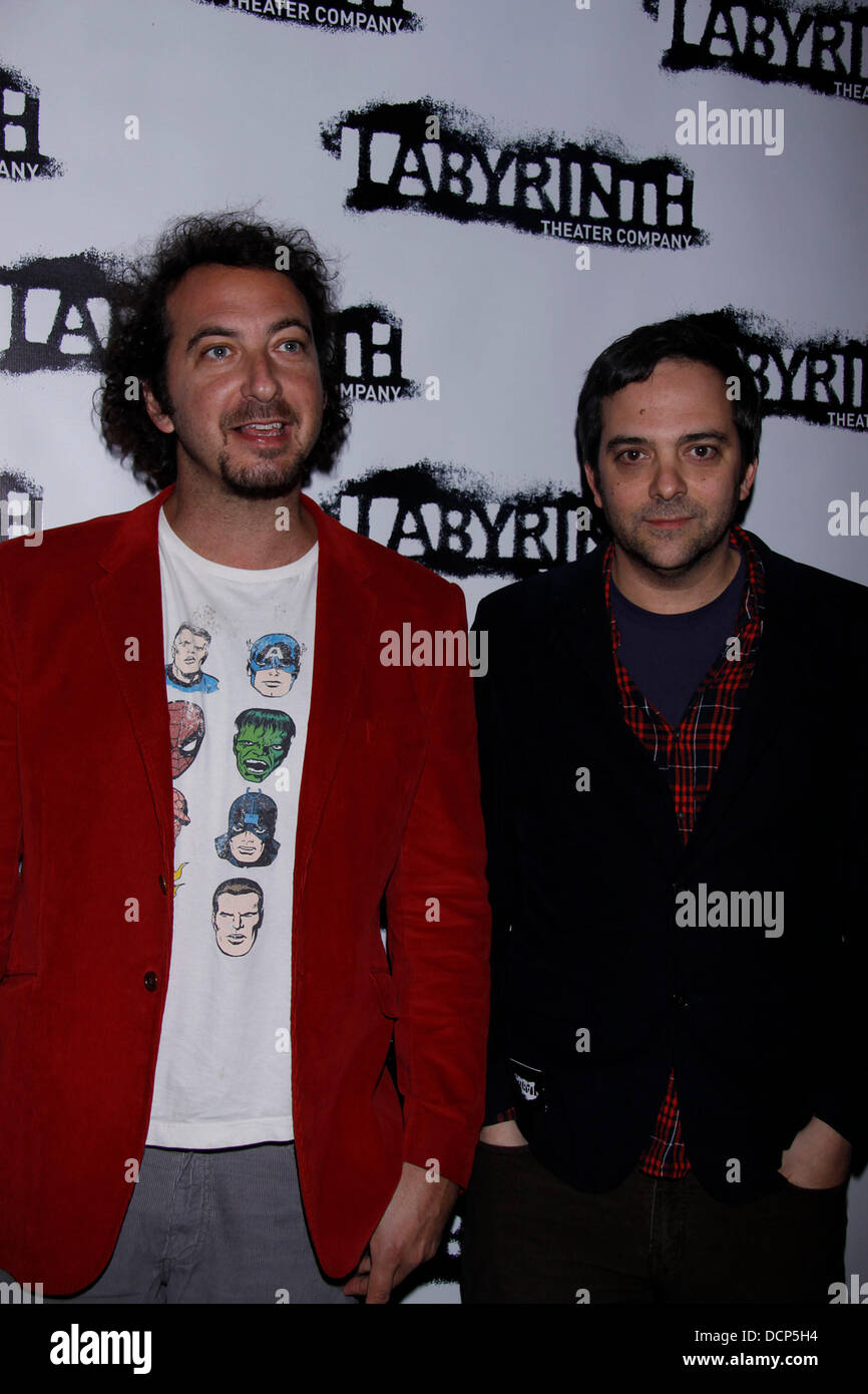 David Bar Katz and Adam Schlesinger Opening night after party for the ...