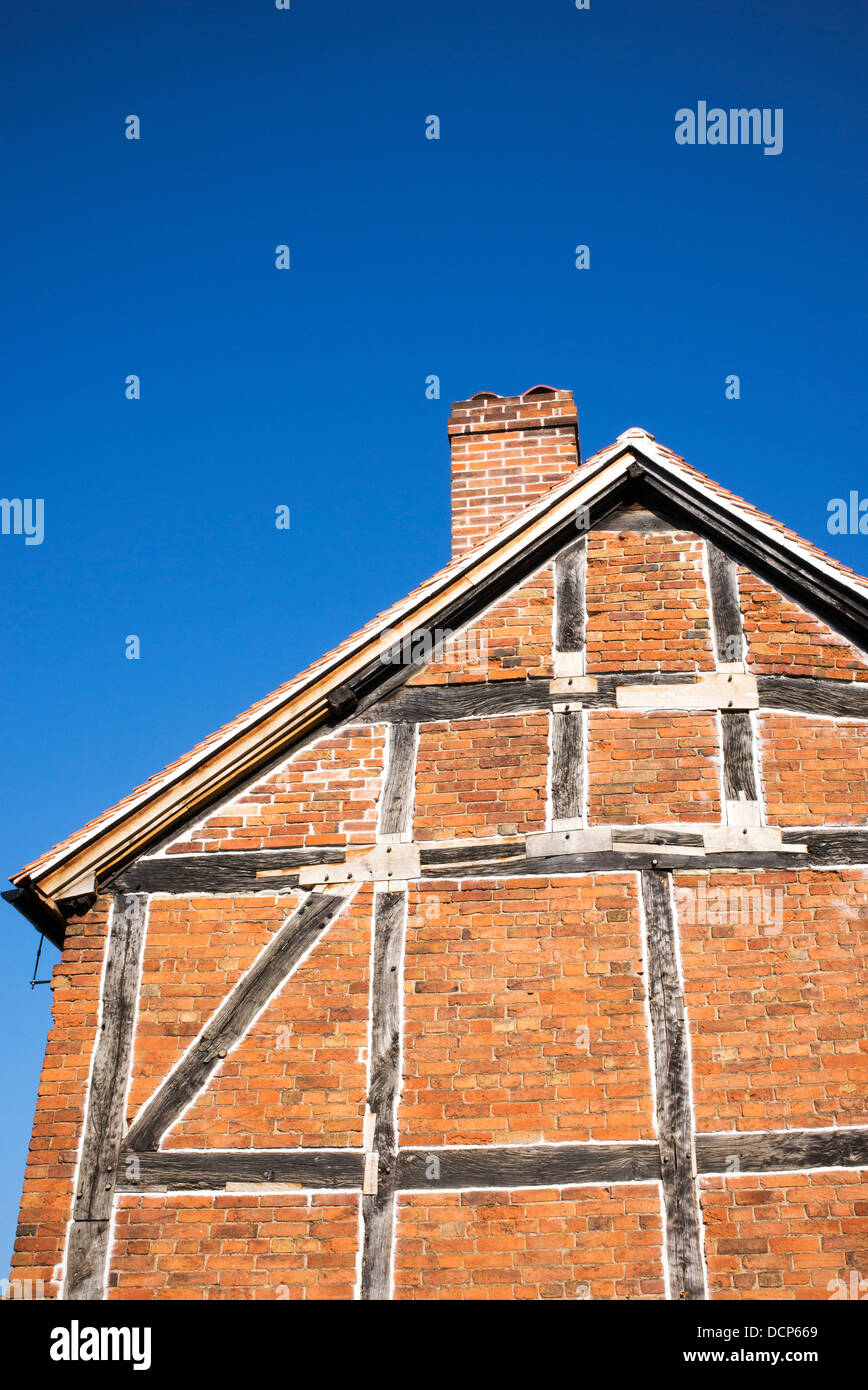 Timber frame brick house wall High Resolution Stock Photography and ...