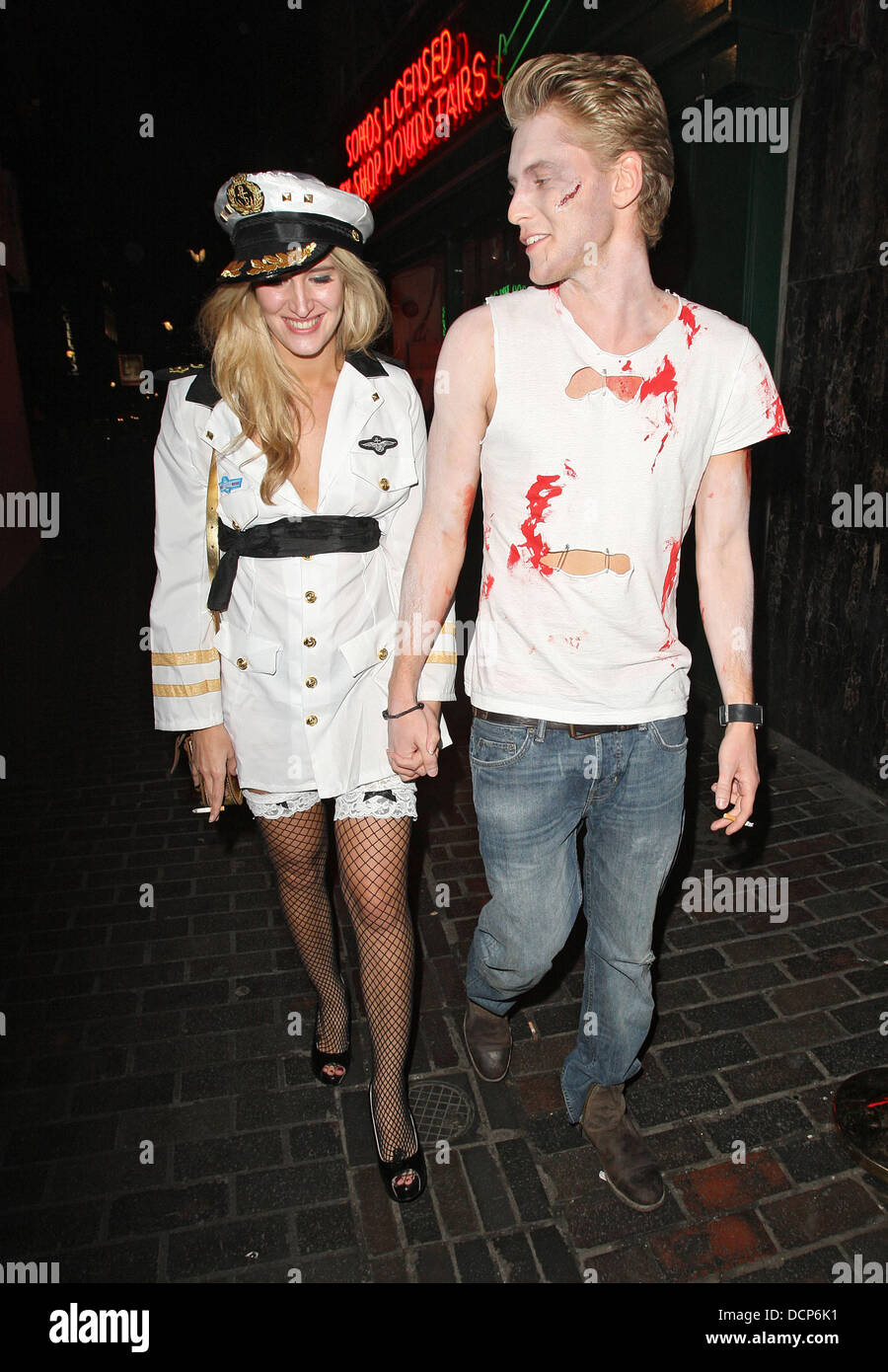 Francesca Hull aka Cheska Hull arriving at the Box Nightclub in Soho ...