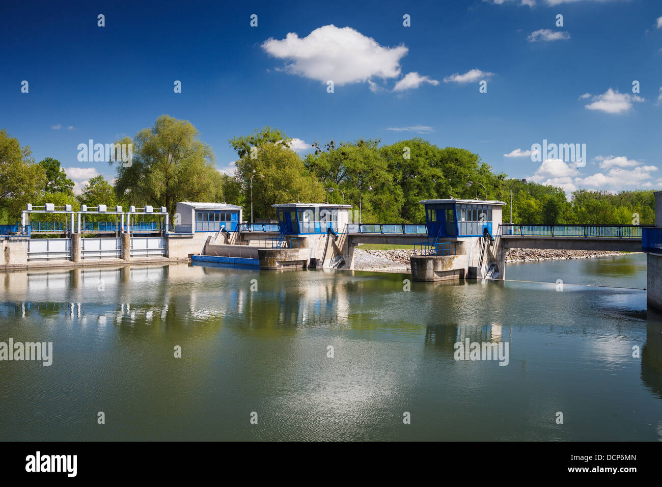 Waterway canal navigation lock home hi-res stock photography and images ...