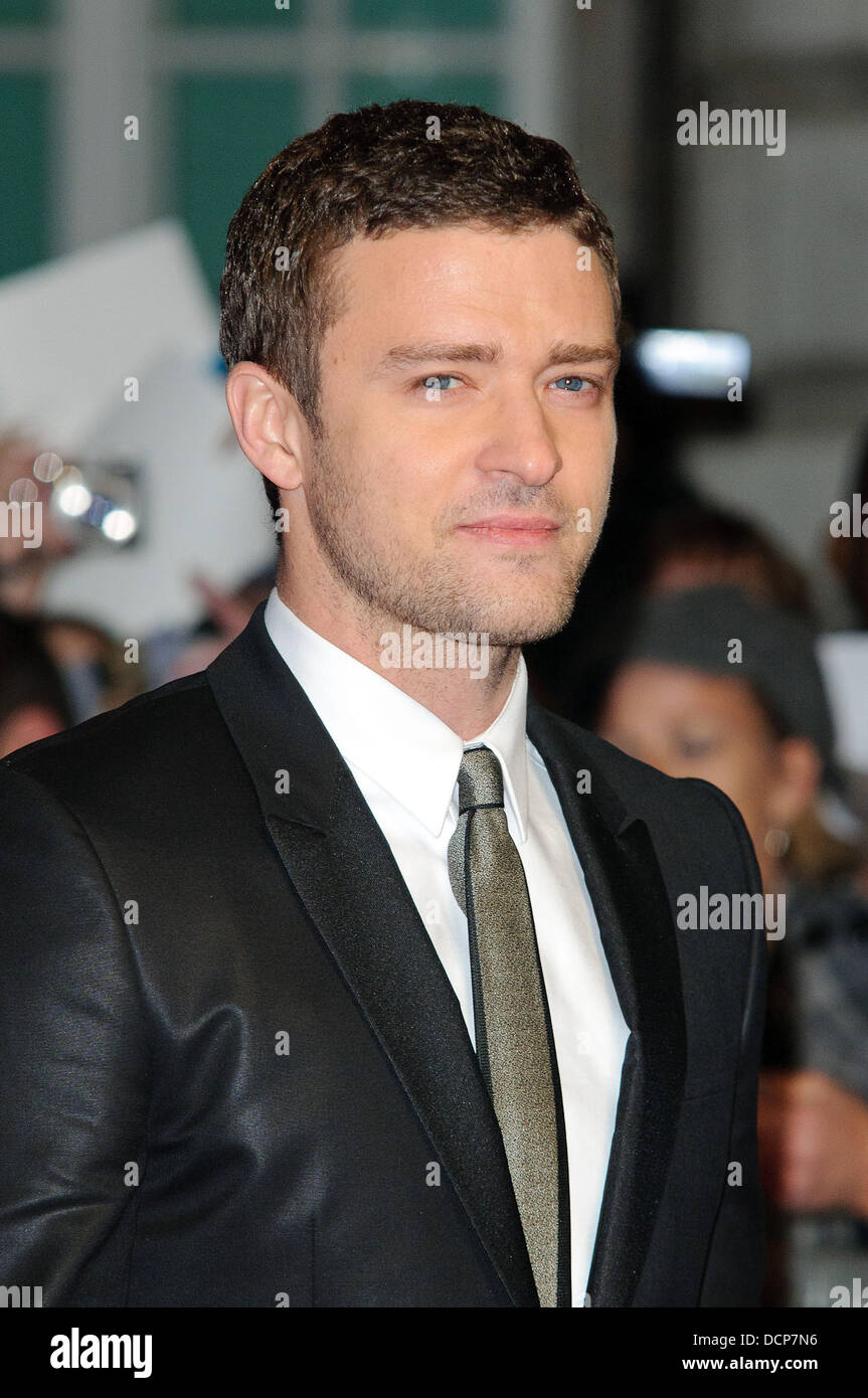 Justin Timberlake 'In Time' UK film premiere held at the Curzon Mayfair ...