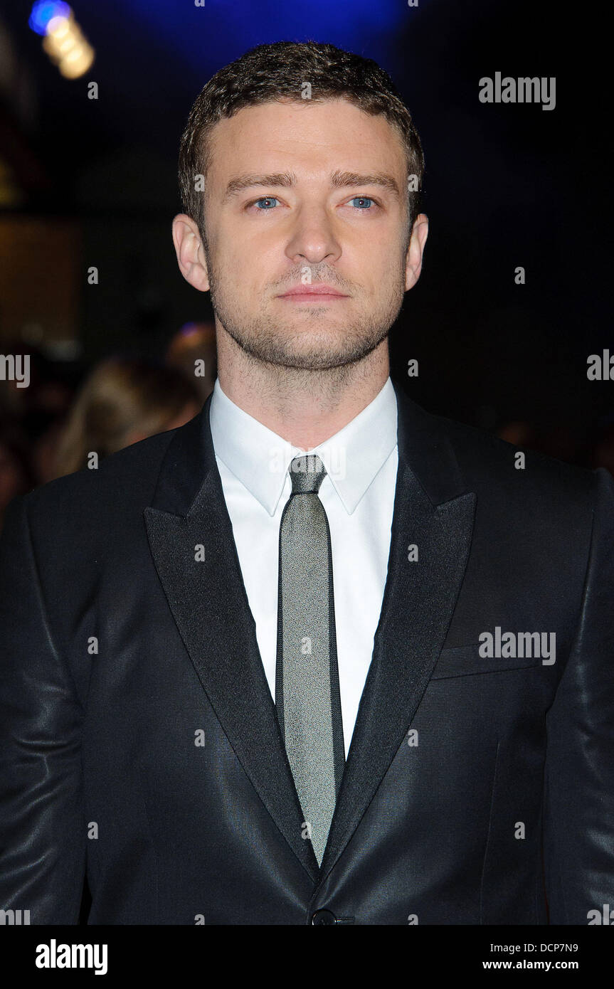 Justin Timberlake 'In Time' UK film premiere held at the Curzon Mayfair ...