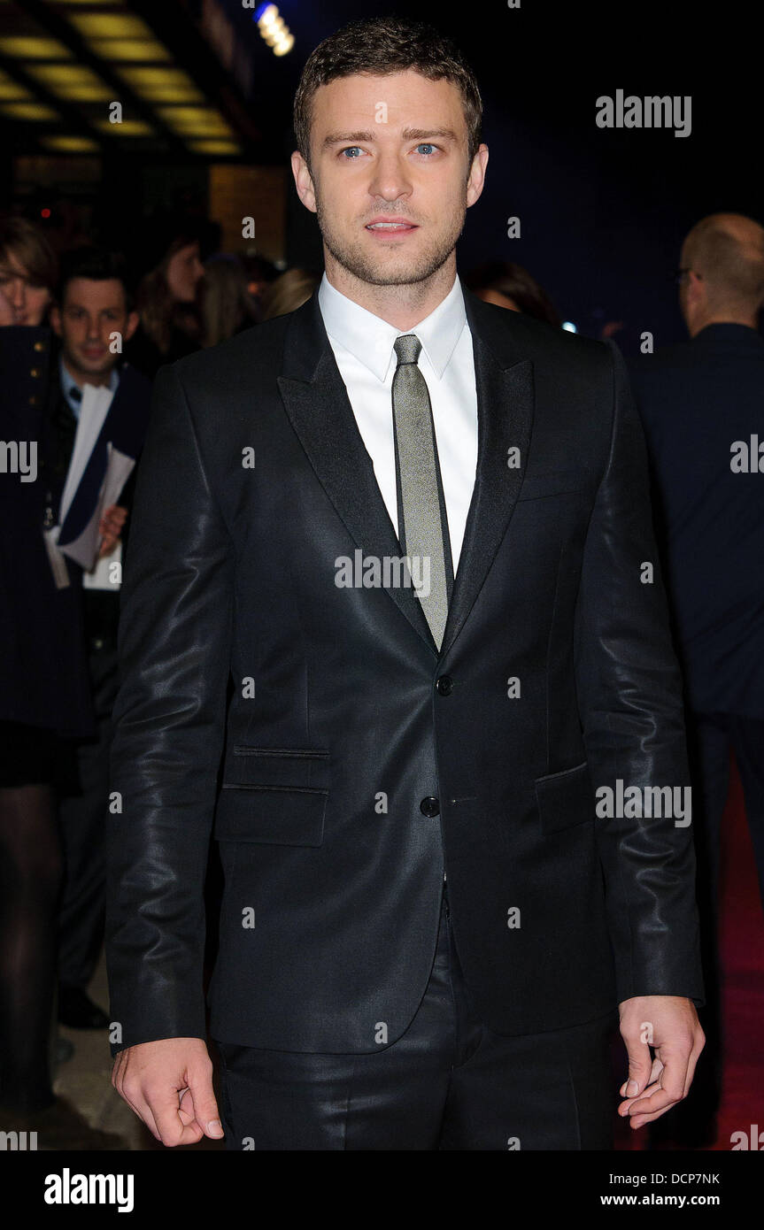 Justin Timberlake 'In Time' UK film premiere held at the Curzon Mayfair ...