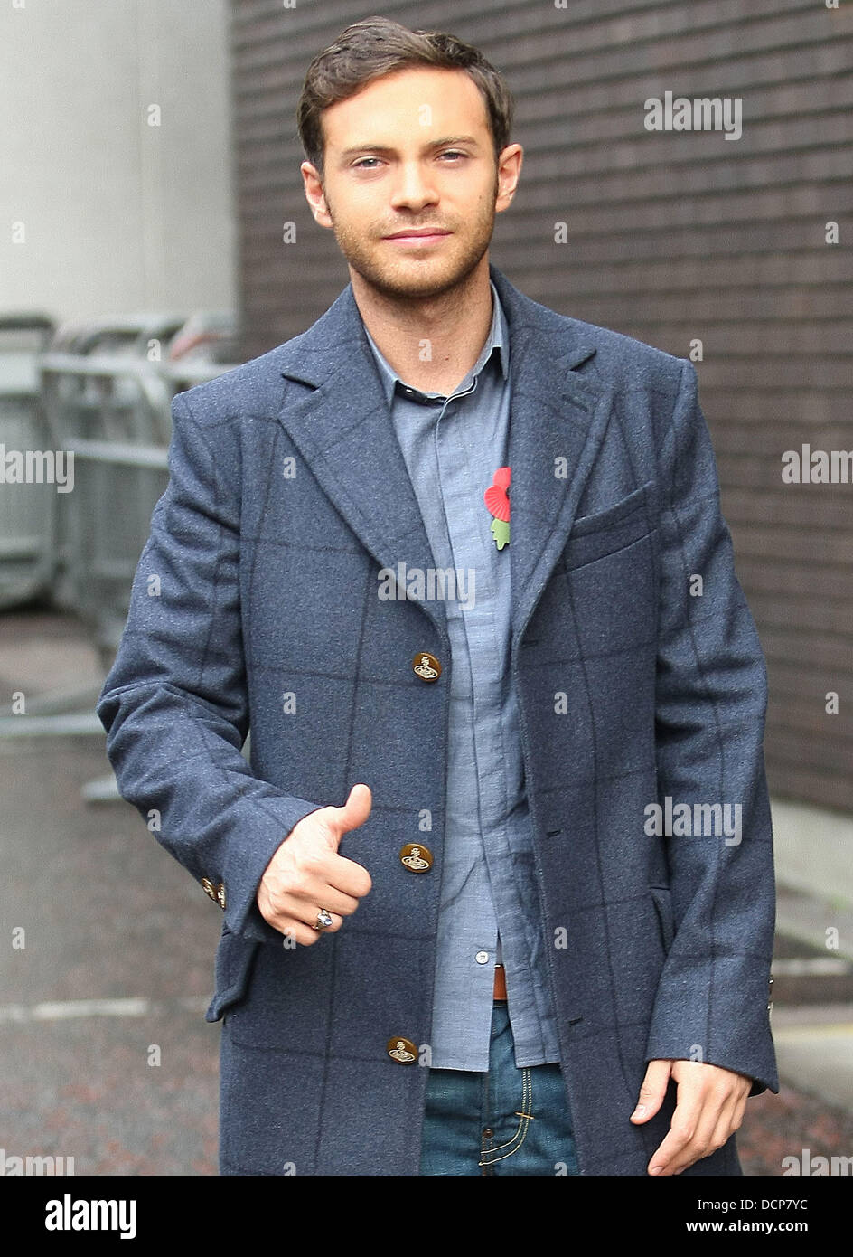 Matt Di Angelo outside the ITV studios London, England - 01.11.10 Stock ...