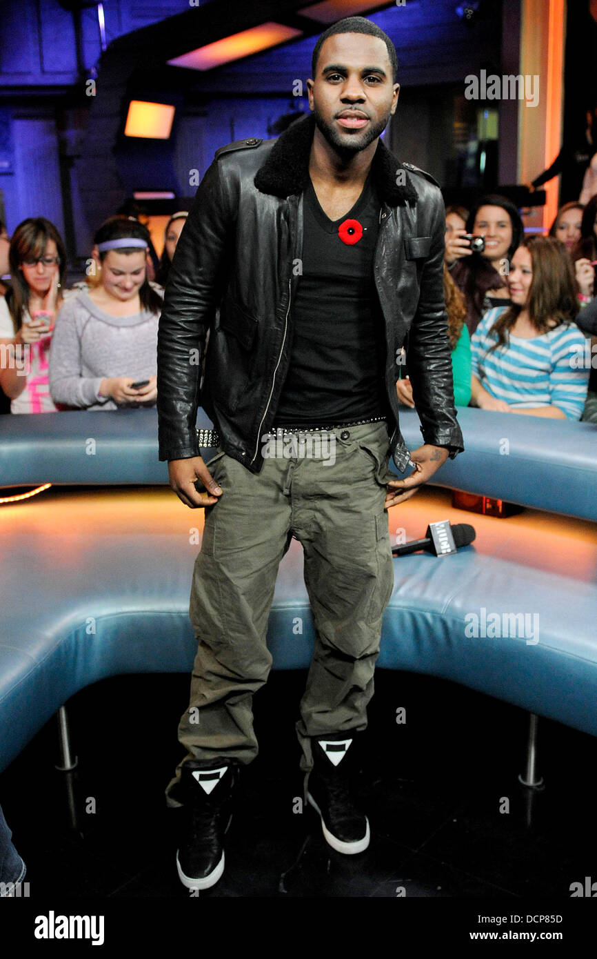 Jason Derulo visits Much Music's New.Music.Live promoting his latest ...