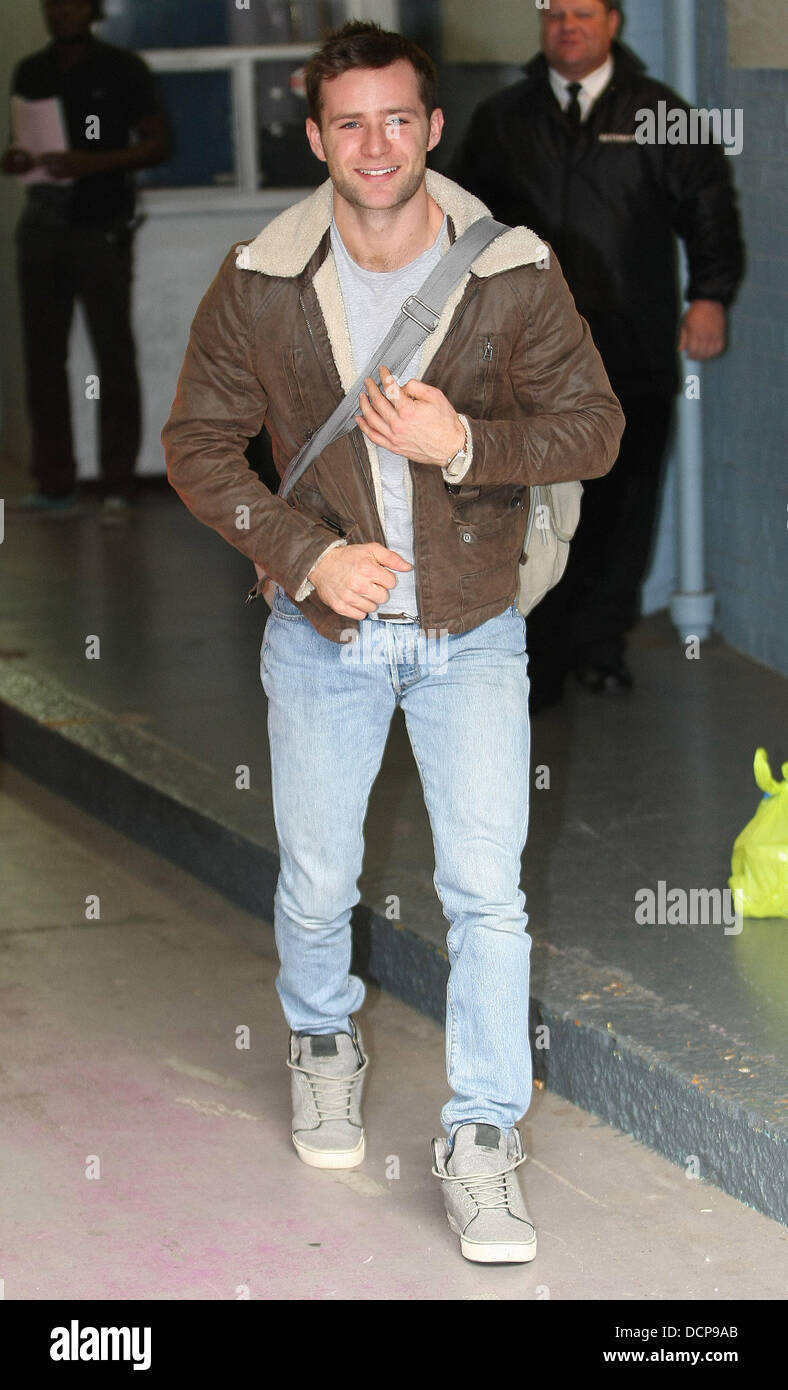 Harry Judd outside the ITV studios London, England - 02.11.11 Stock ...
