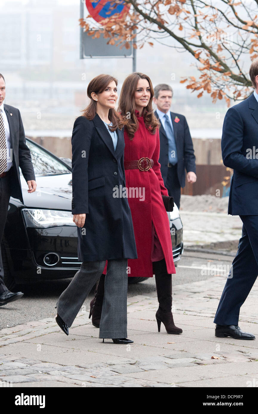 Princess Mary, Kate Middleton Crown Prince Frederik and Crown Princess ...