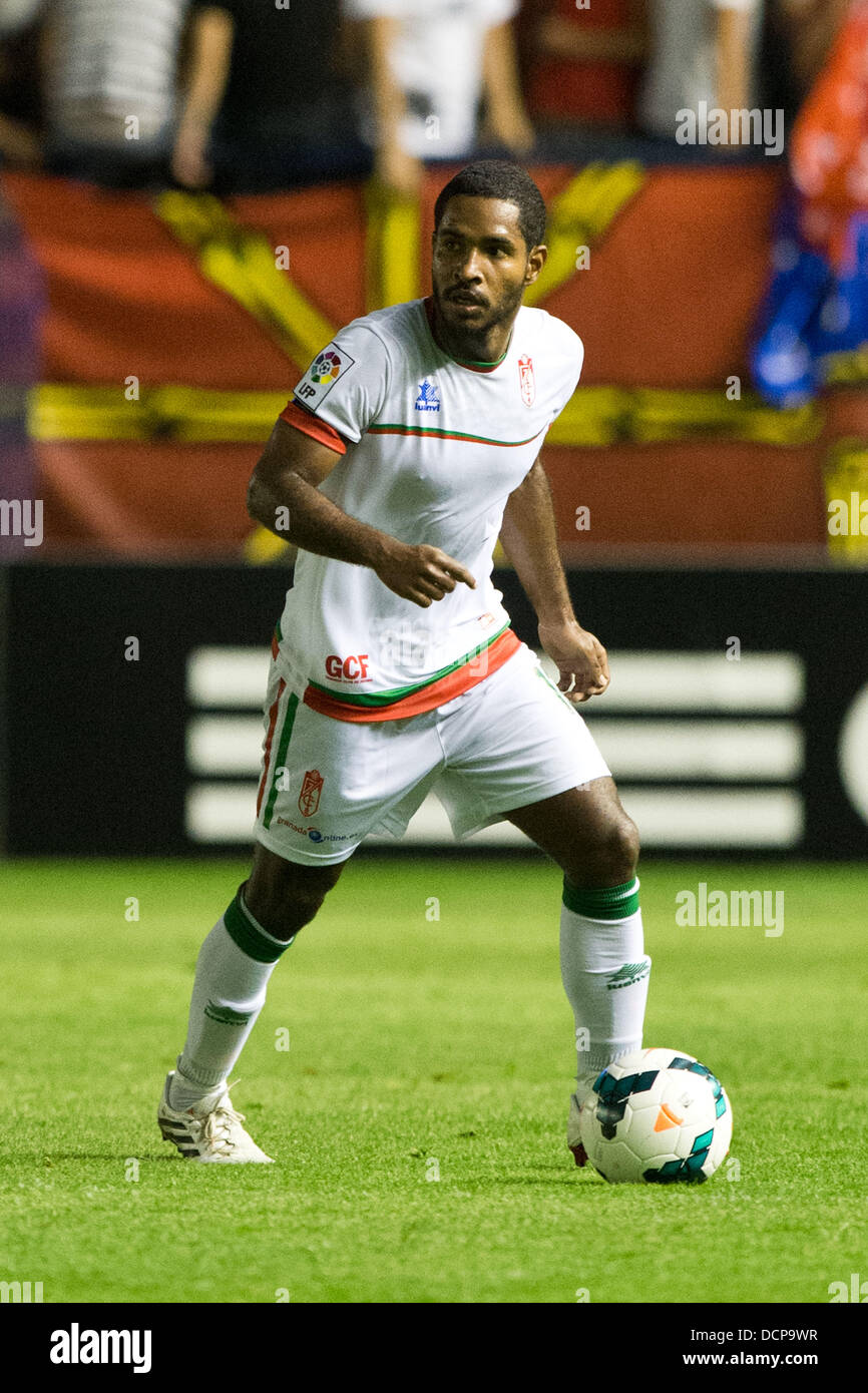 Brayan Angulo (Granada), AUGUST 18, 2013 - Football / Soccer : Spanish ...