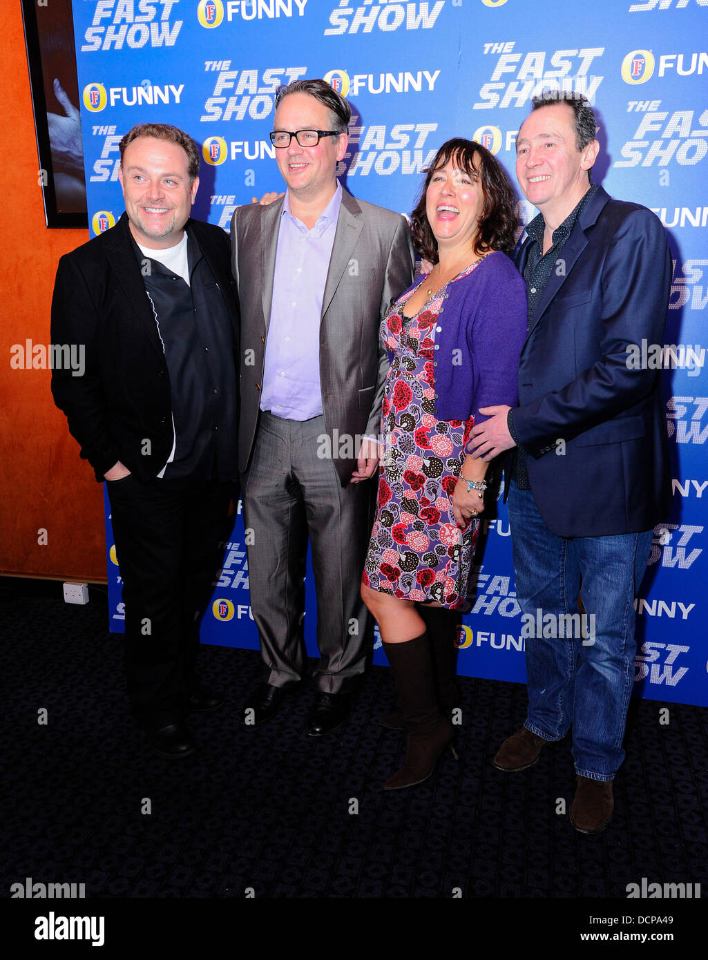 John Thomson, Charlie Higson, Arabella Weir, Paul Whitehouse 'The Fast ...