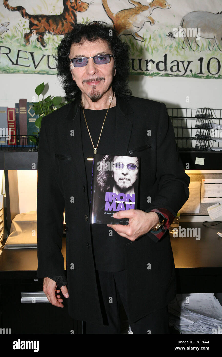 Tony Iommi of Black Sabbath book signing 'Iron Man: My Life with Black ...