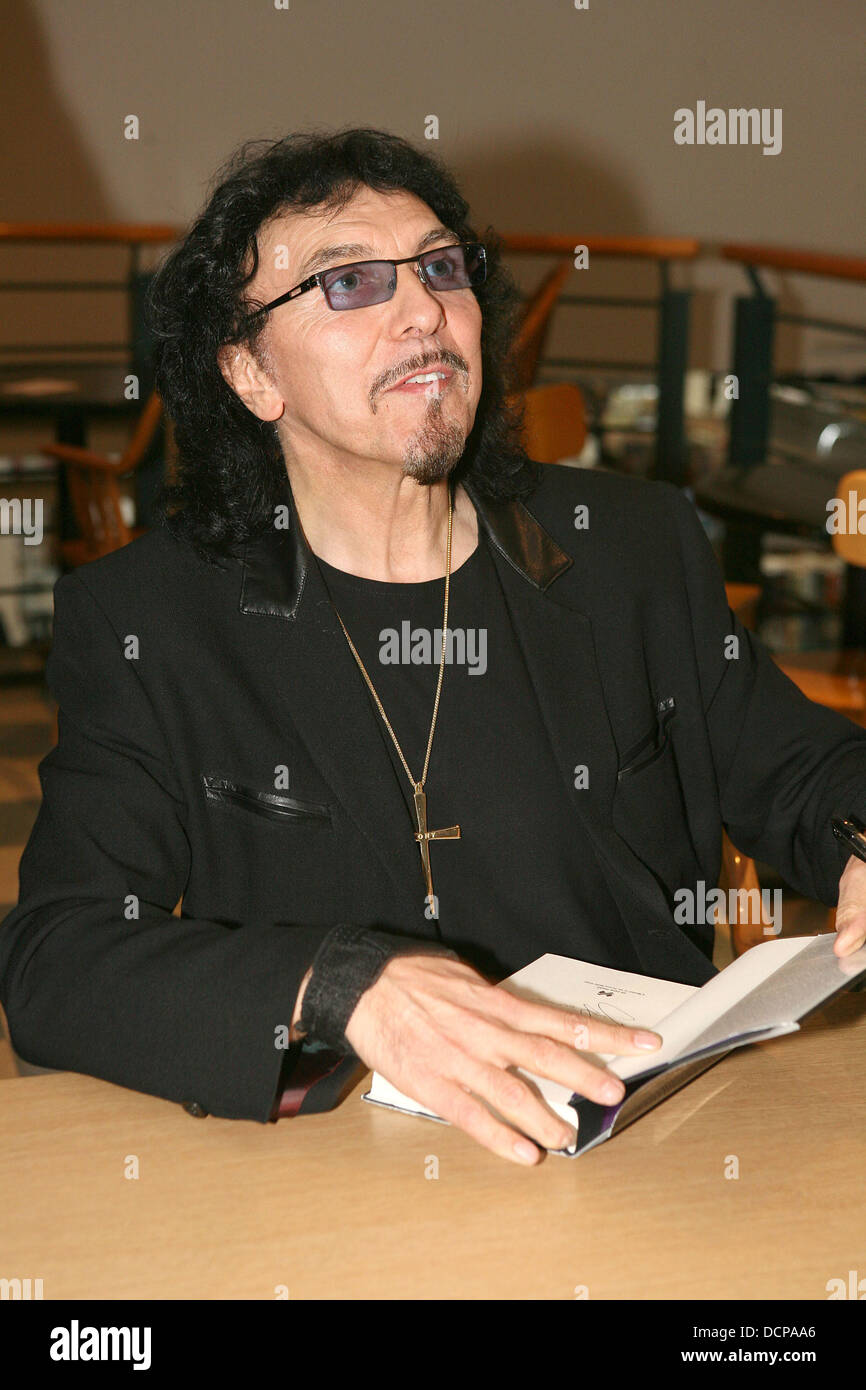 Tony Iommi of Black Sabbath book signing 'Iron Man: My Life with Black ...