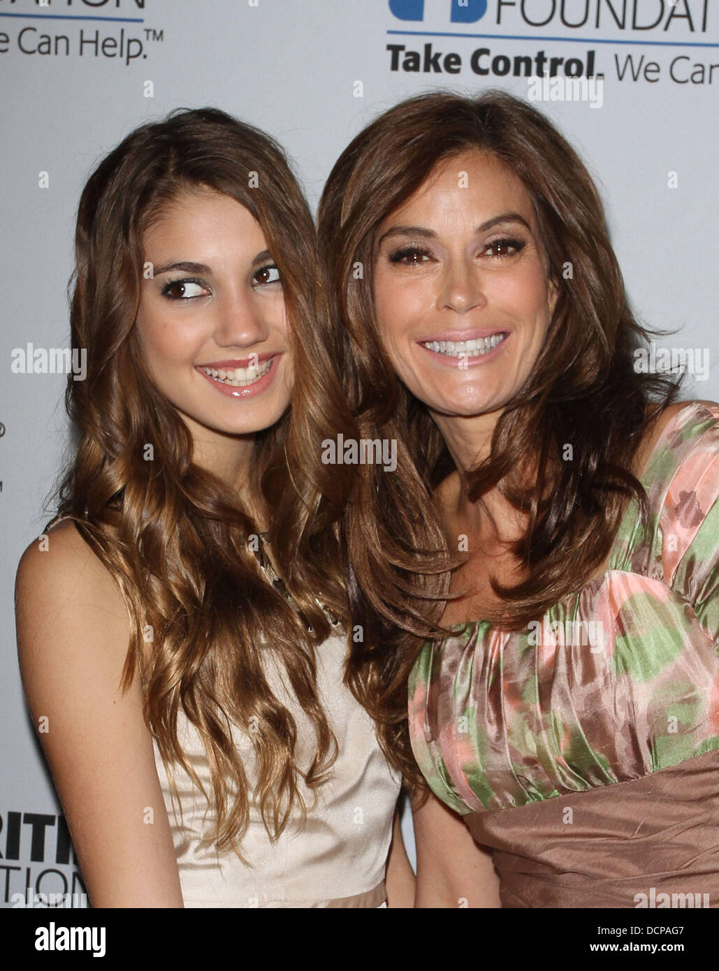 Teri Hatcher (R) and Emerson Hatcher at the Arthritis Foundation's ...