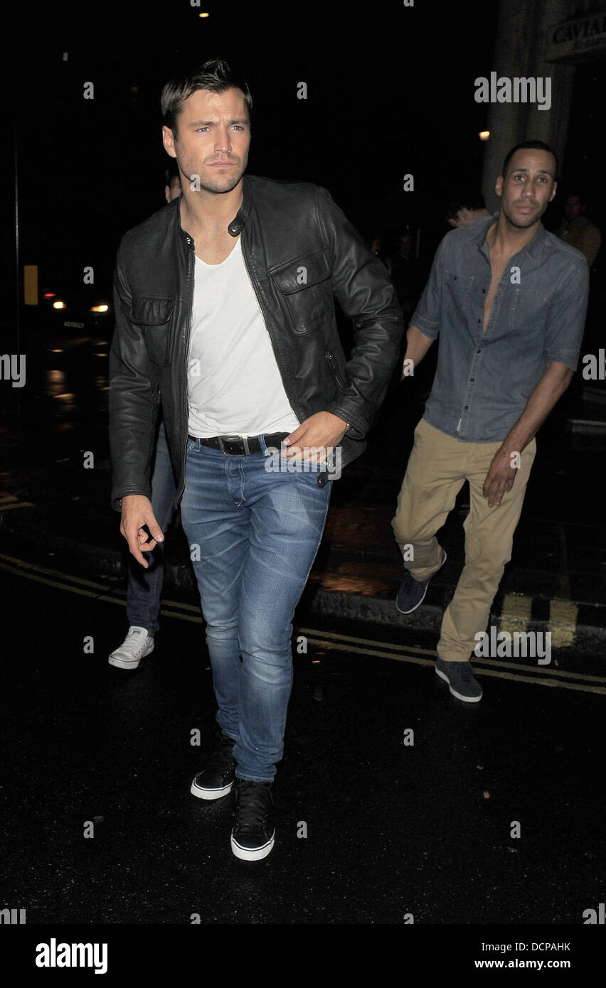 The Only Way Is Essex Star Mark Wright Leaving Aura Nightclub London 2335