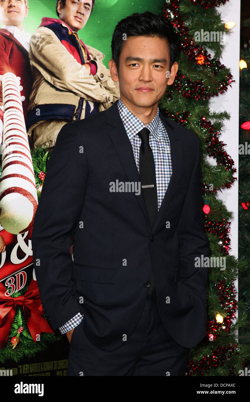 John Cho The Premiere of 'A Very Harold & Kumar 3D Christmas' held at ...