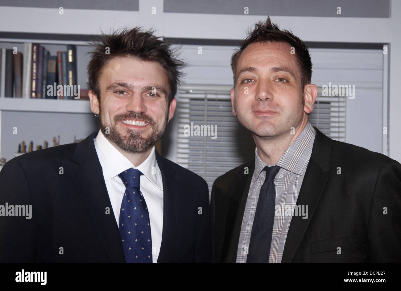 Andrew Hinderaker and Jonathan Berry Opening night of 'Suicide ...