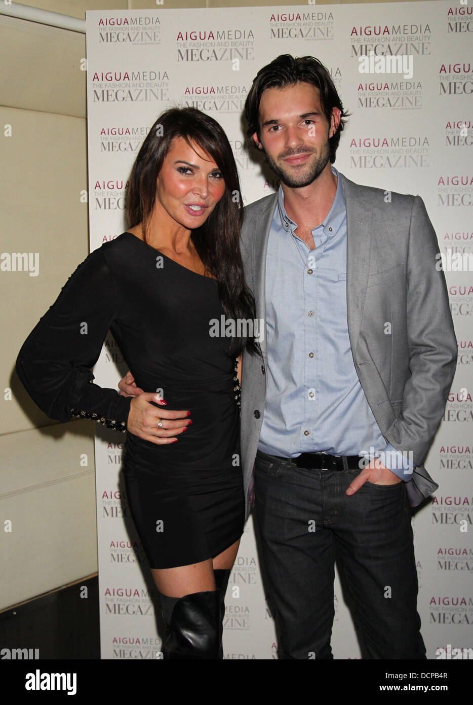 Lizzie Cundy and Bobby Sabel Aigua Media's fashion and beauty party ...