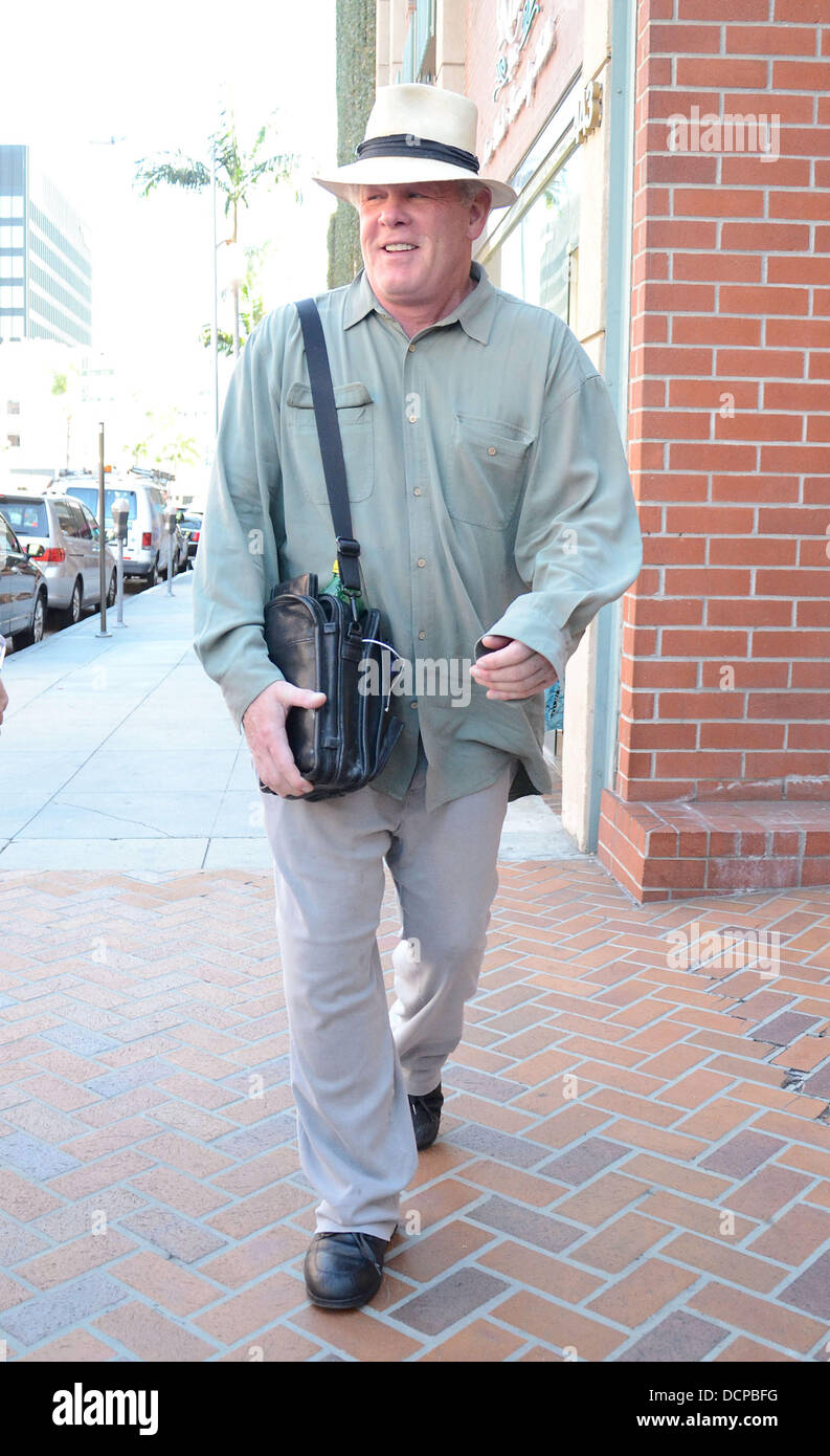 Nick Nolte wears a stylish Panama hat wile out and about in Los Angeles ...