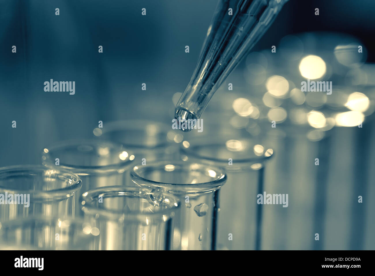 Adding chemical to water hi-res stock photography and images - Alamy