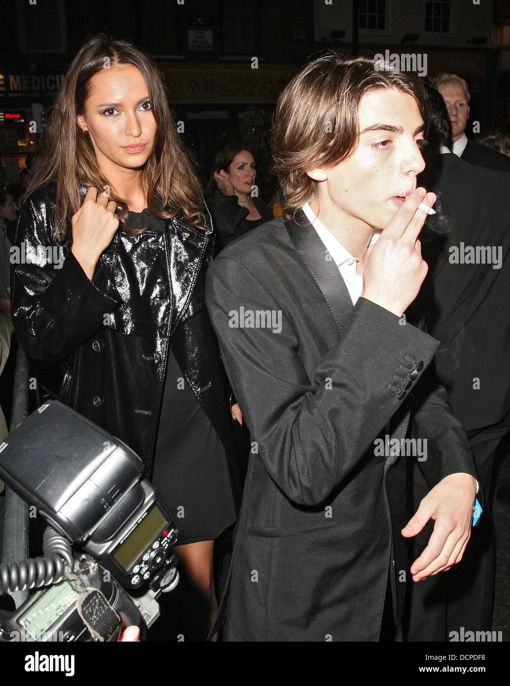 Sasha Bailey, at the exhibition celebrating the 20th anniversary of ...